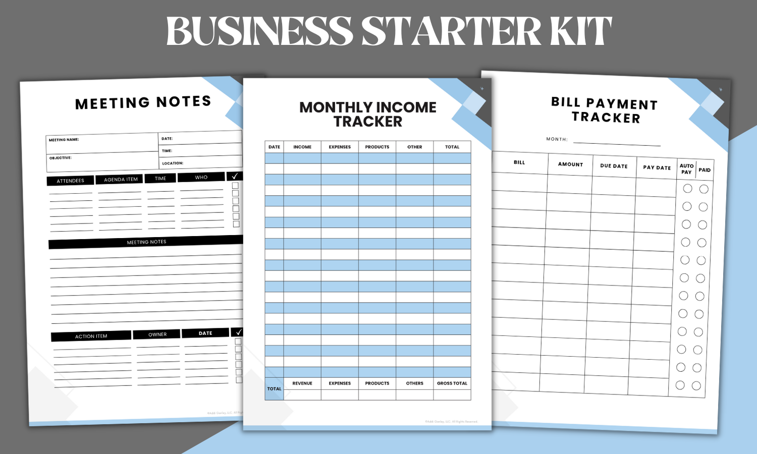 Launching Your Dream Business: How a Printable Business Starter Kit Can ...
