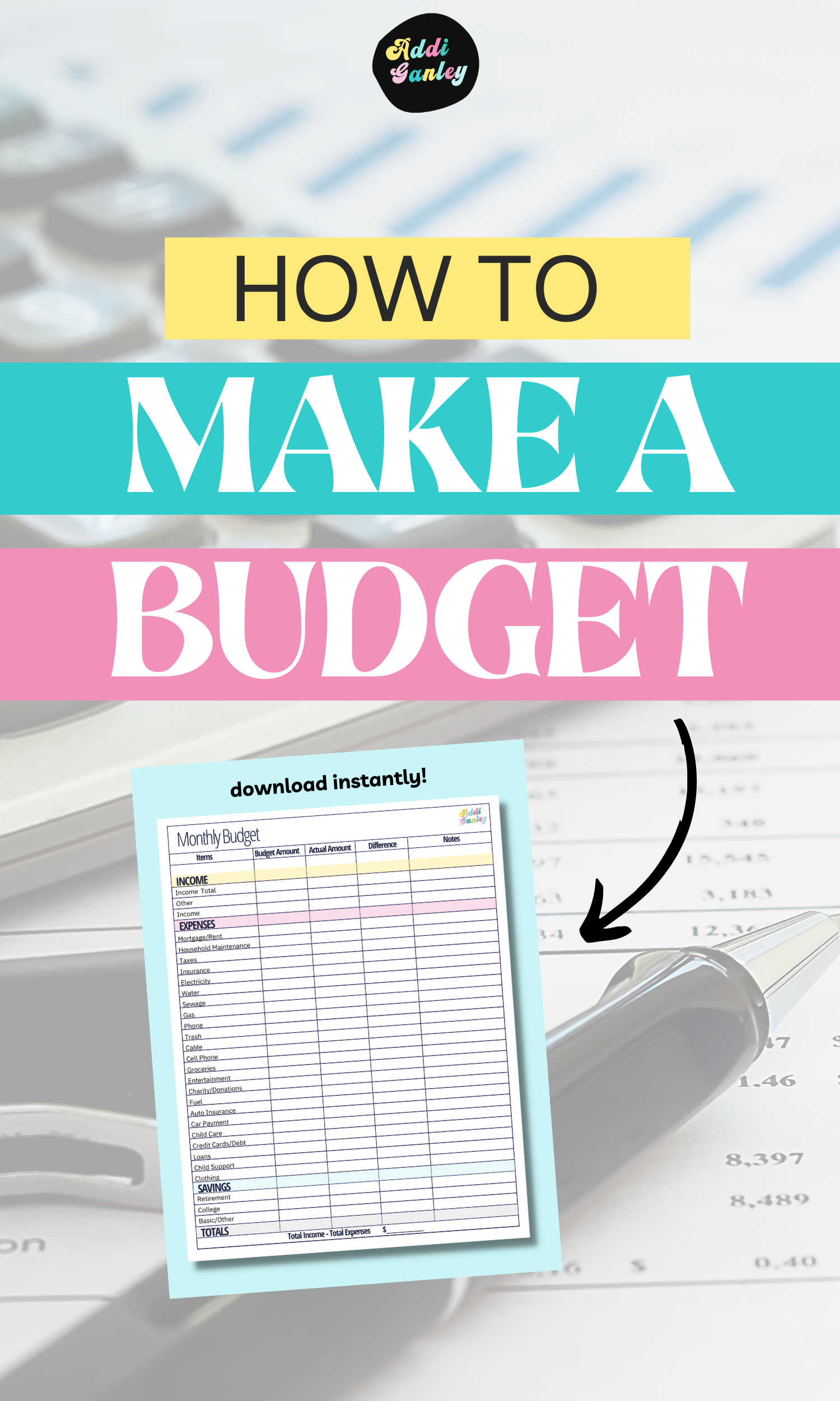 How to Make a Budget