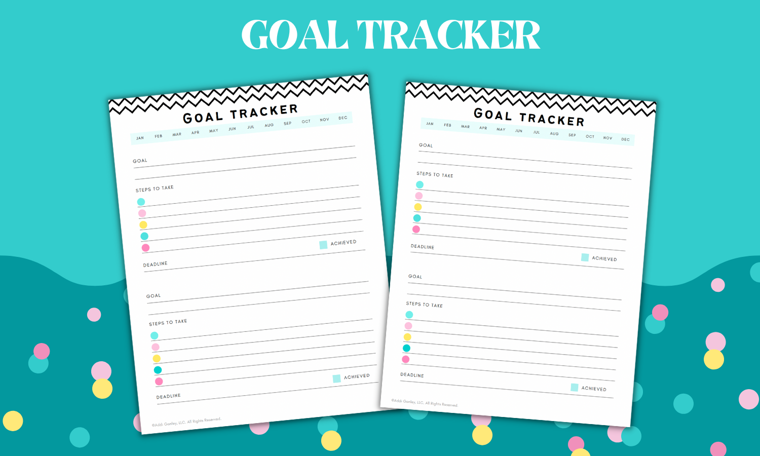 An Easy-to-Use Printable Goal Planner