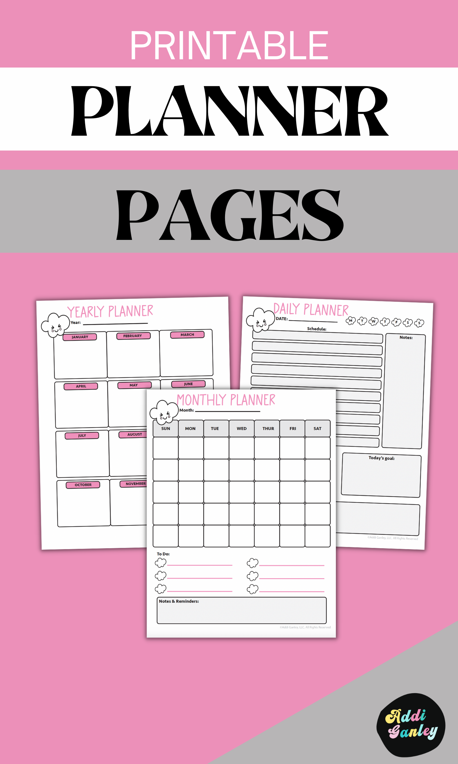 Unlocking Your Full Potential: The Art of Productivity with Printable Undated Planner Pages