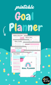 An Easy-to-Use Printable Goal Planner