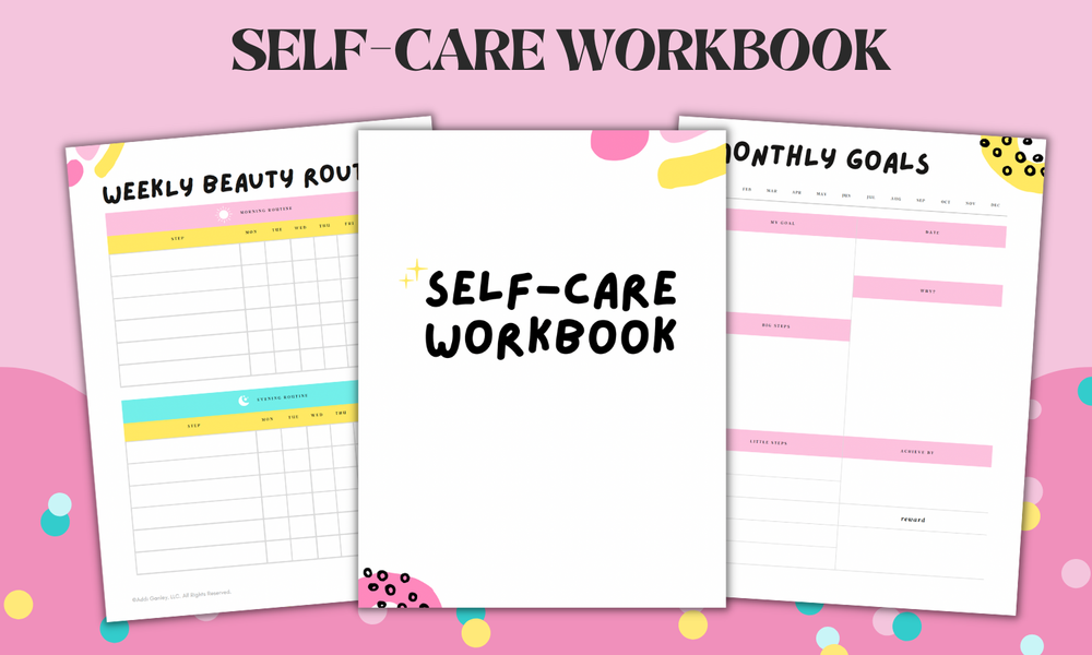 Printable Self-Care Planner - Your Ultimate Wellness Guide