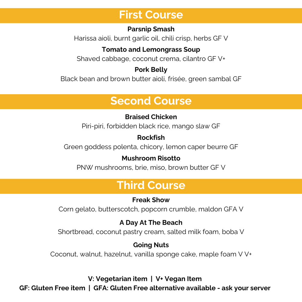 Menu — Inland Pacific Kitchen