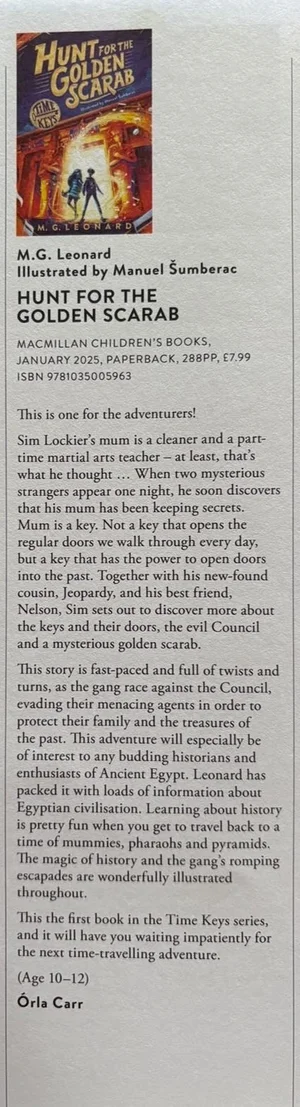 Time Keys series — M. G. Leonard