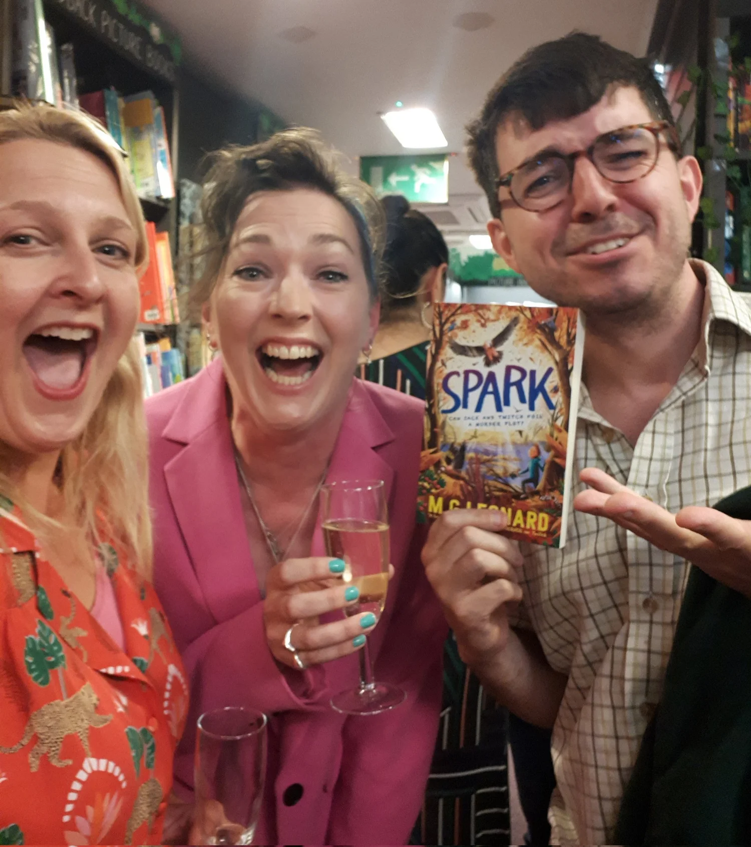 Spark Book Launch — M. G. Leonard