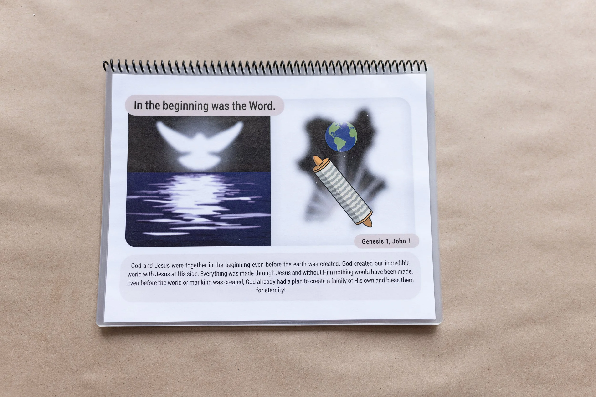 Story of the Bible Spirals — Creation to Revelation Story of the Bible Spirals — Creation to Revelation