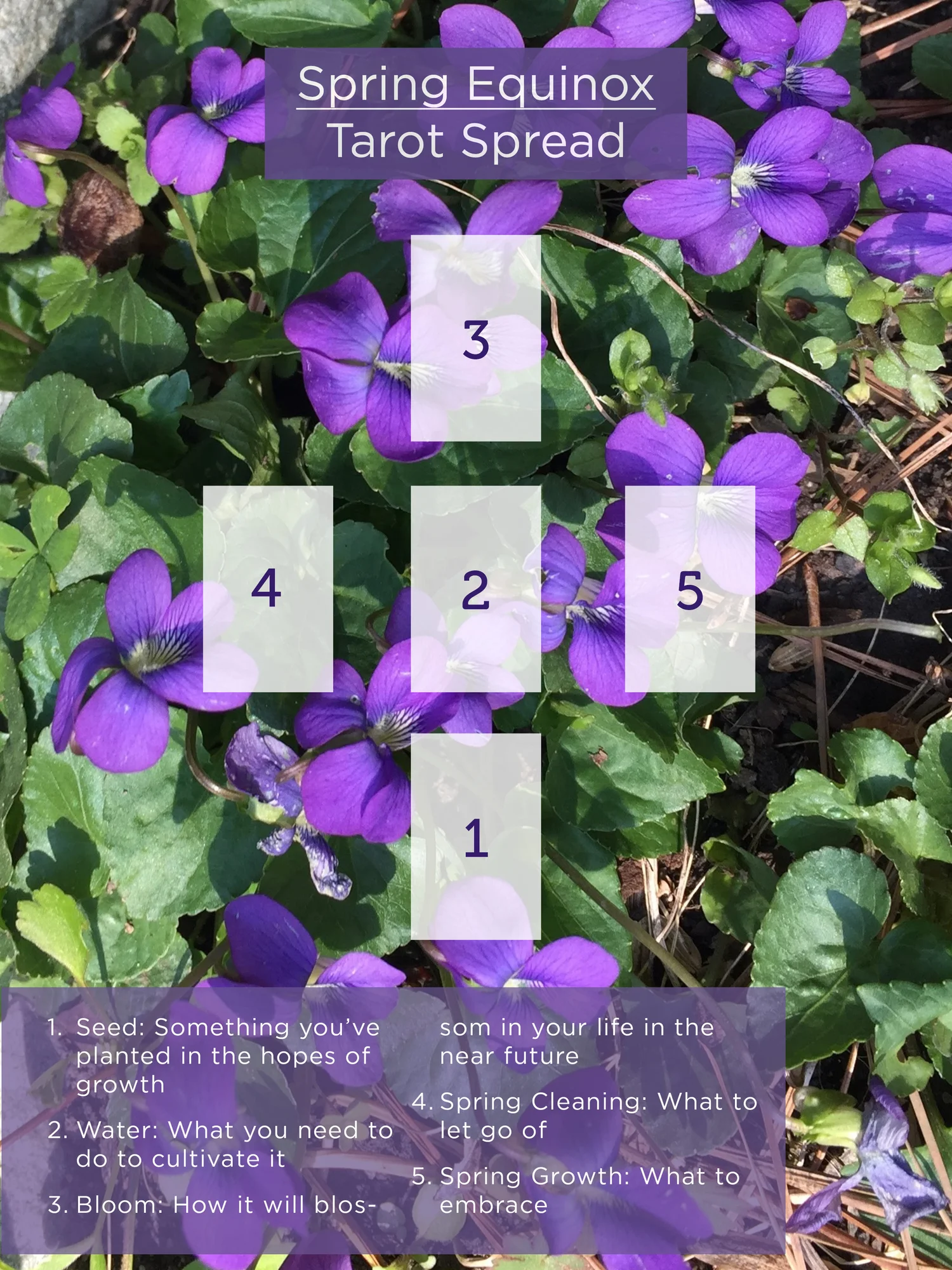 Incandescent Tarot - Spring Equinox Tarot Spread