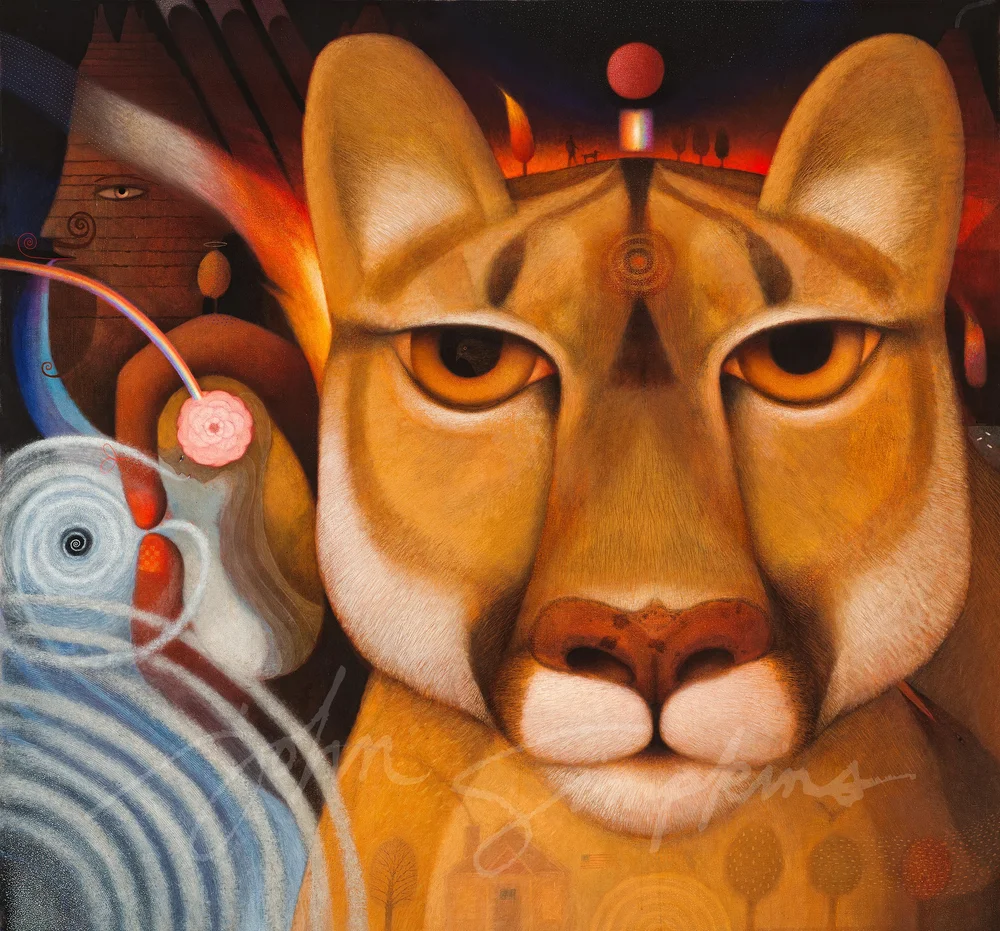 Large Canvases — The Work of Artist John Simpkins