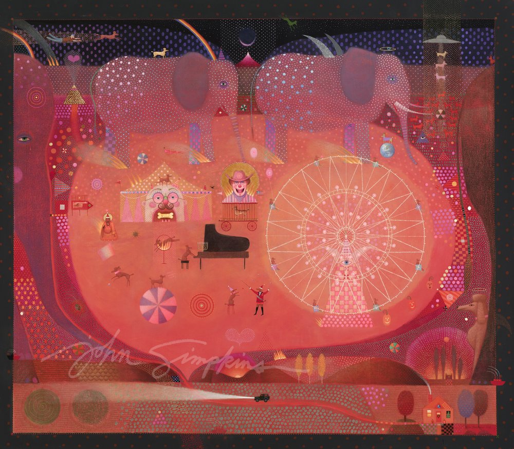 Large Canvases — The Work of Artist John Simpkins