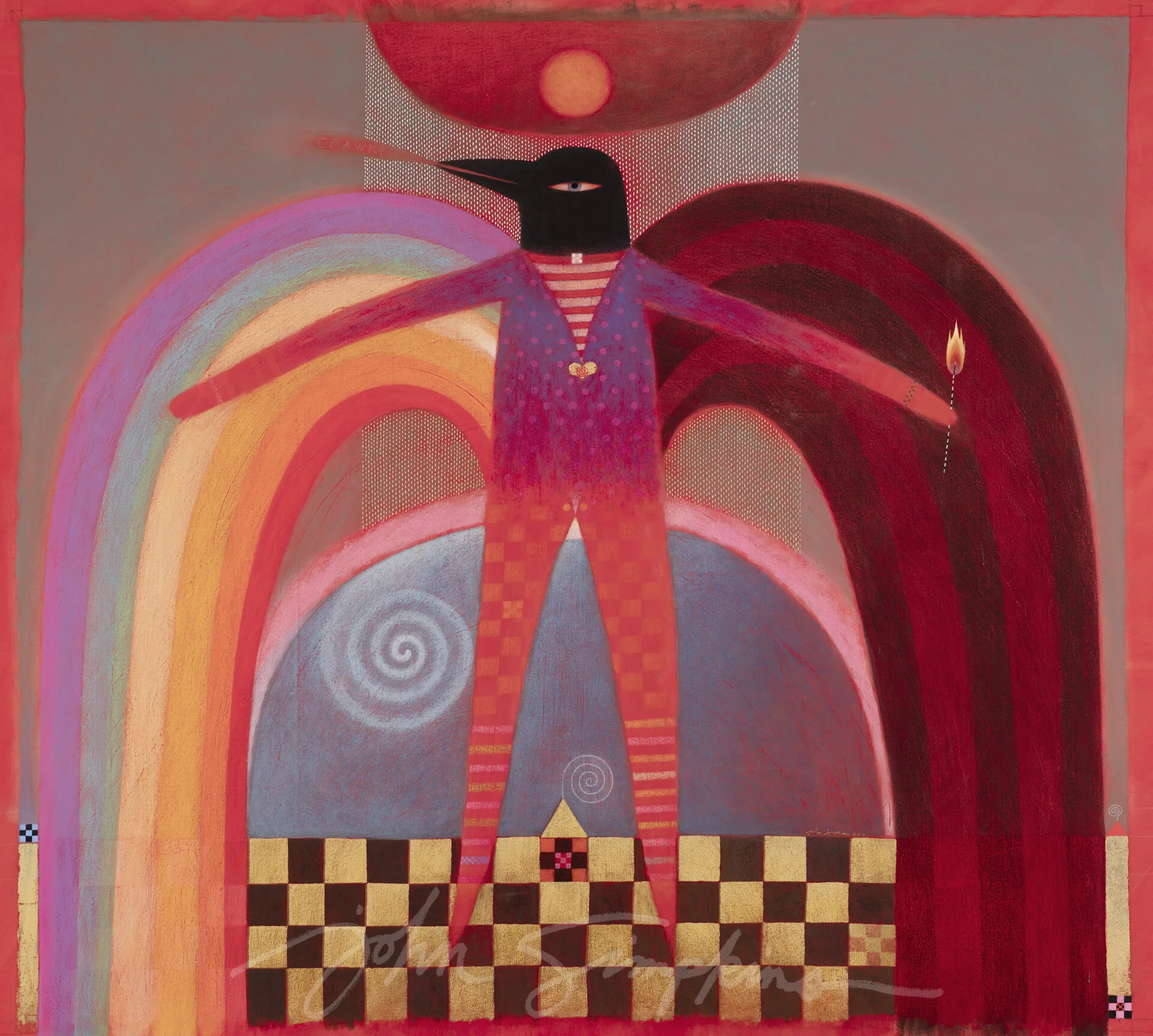 Large Canvases — The Work of Artist John Simpkins