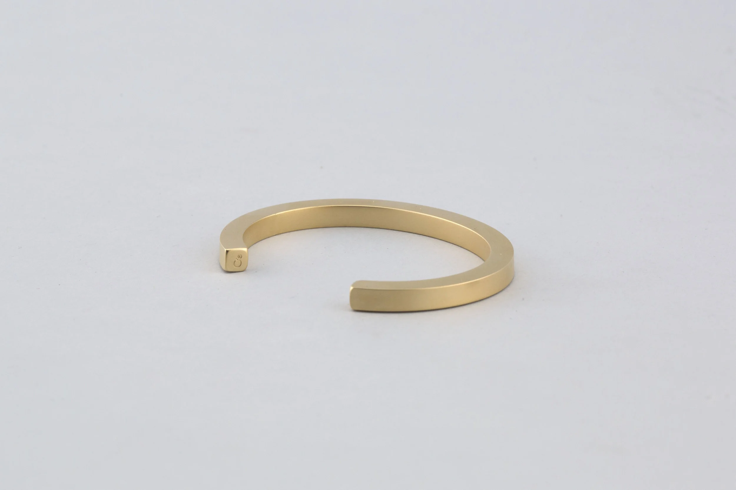 5mm Square Rose Gold matte — C's