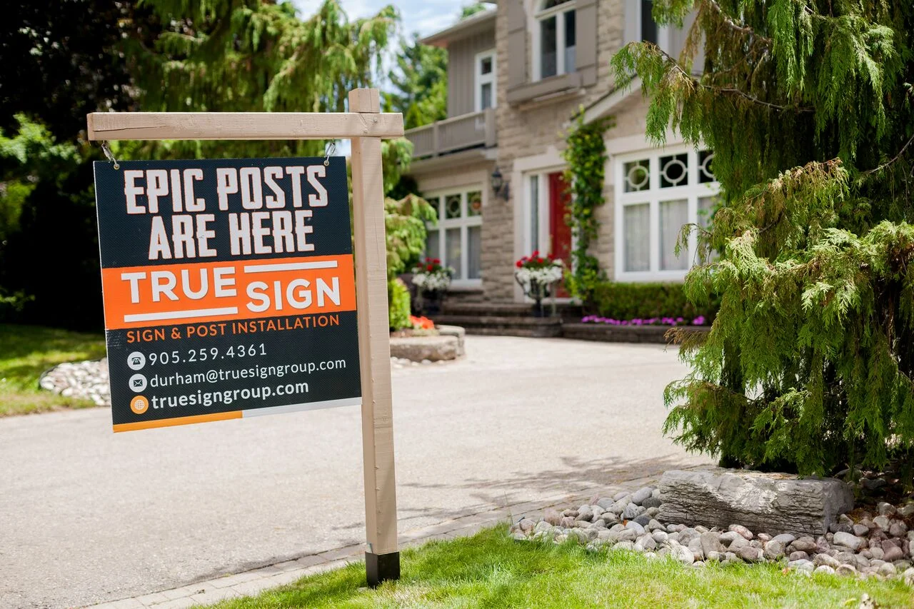 Select your real estate post — True Sign