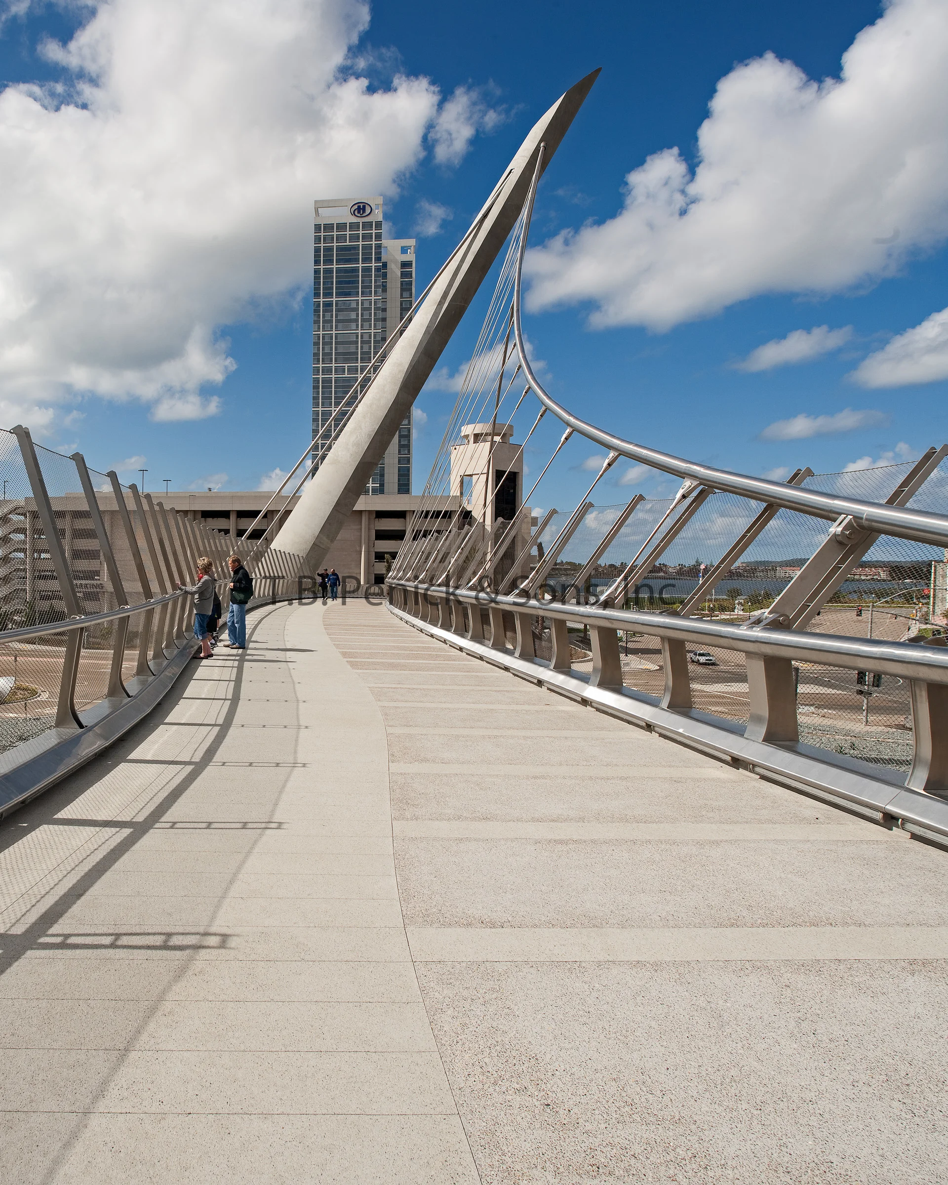 Harbor Drive Pedestrian Bridge — T.B. Penick & Sons