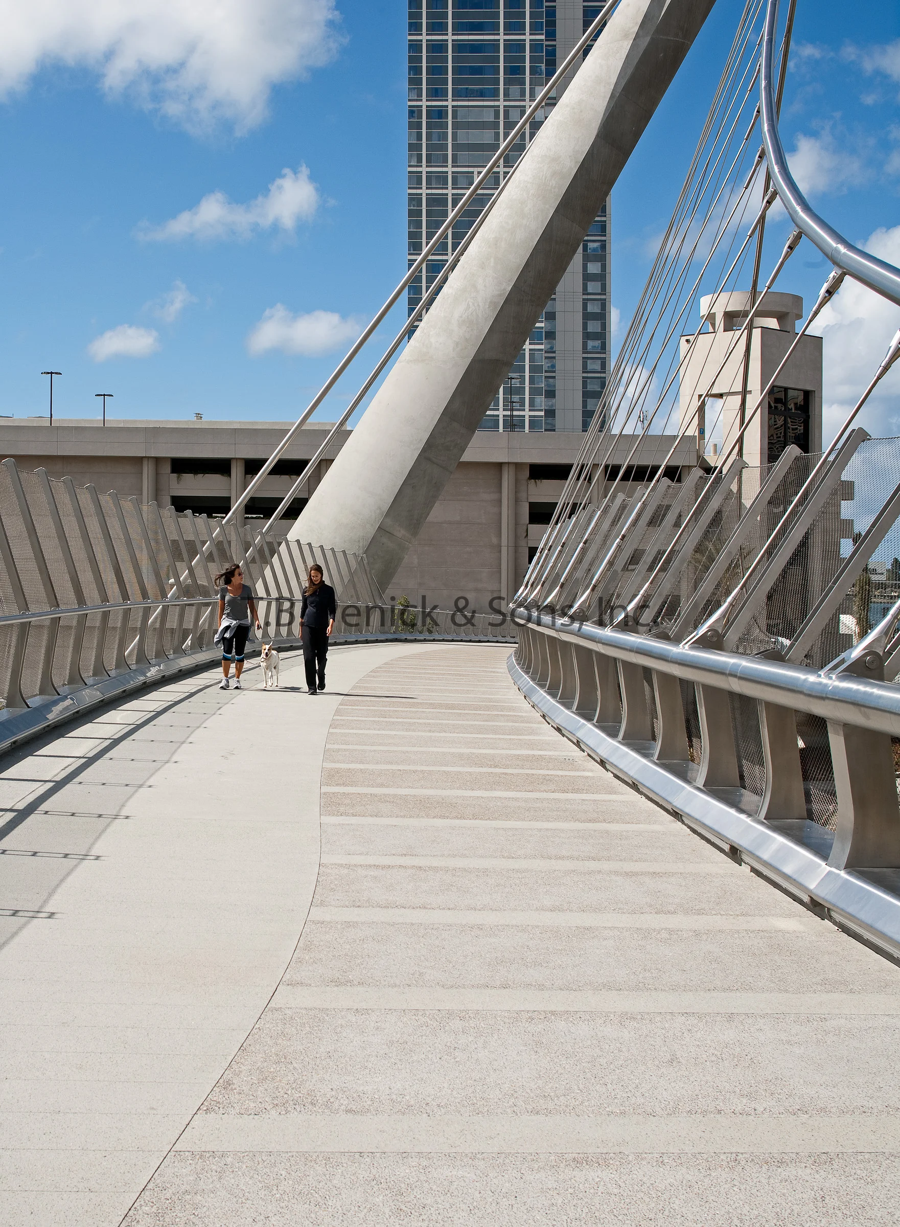 Harbor Drive Pedestrian Bridge — T.B. Penick & Sons