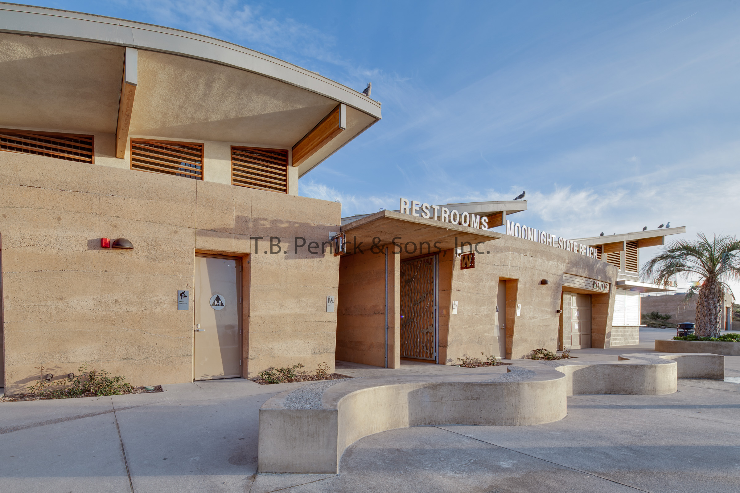 Moonlight State Beach - Lithocrete & Lithocrete Sedimentary Walls — T.B ...