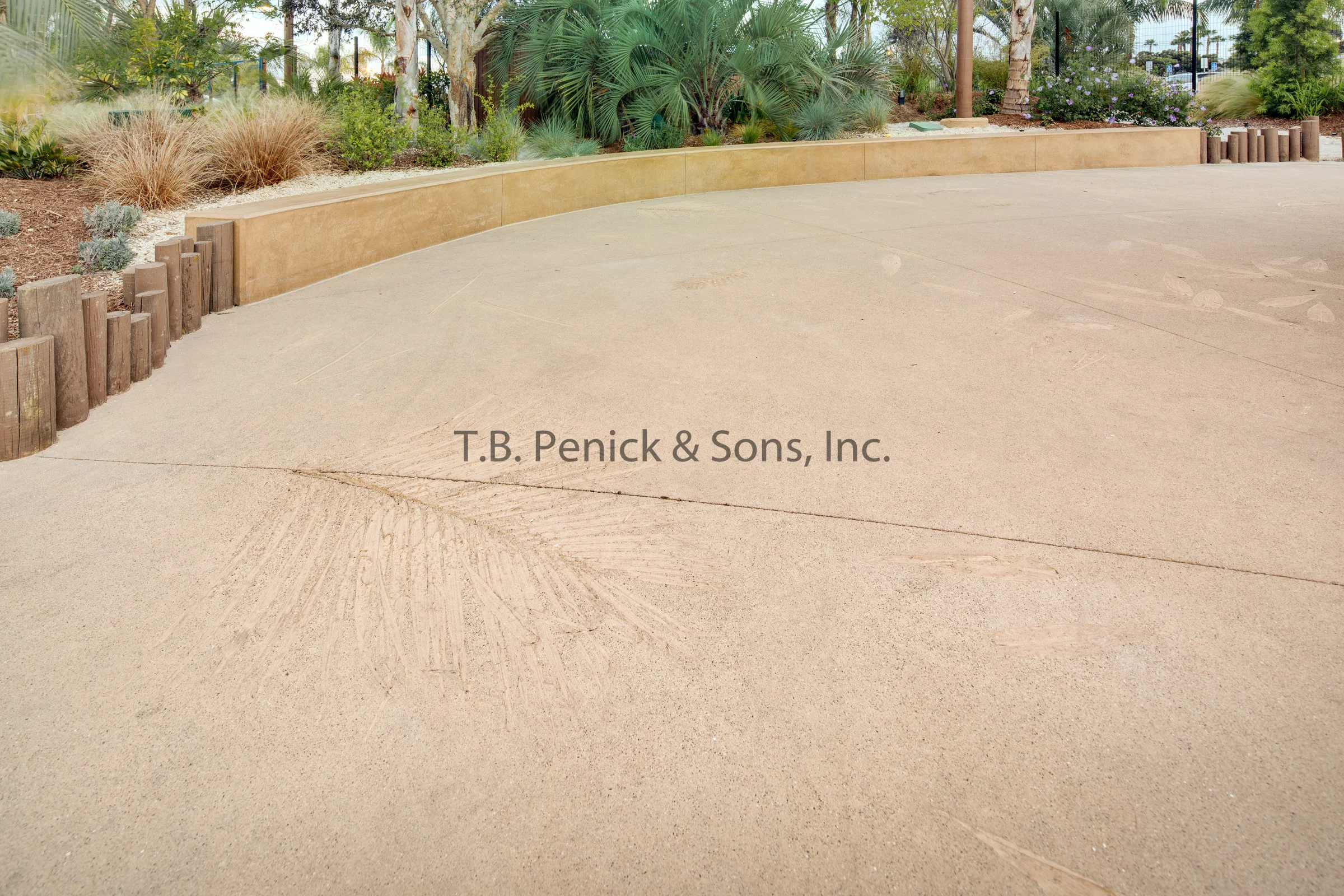 Sea World - Lithocrete, Quarry Stone finish, & Walls — T.B. Penick & Sons