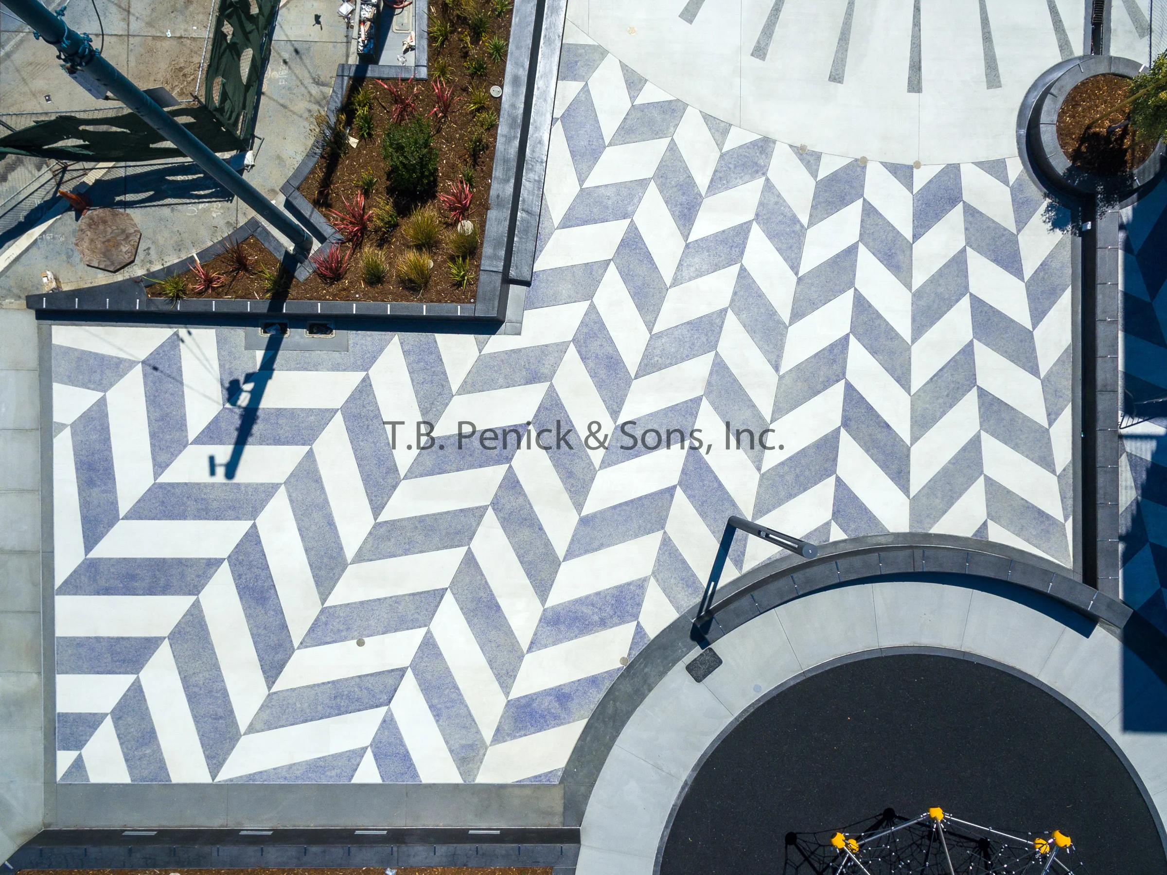 Unity Plaza - Lithocrete, Quarry Stone finish, & Concrete Coloration ...