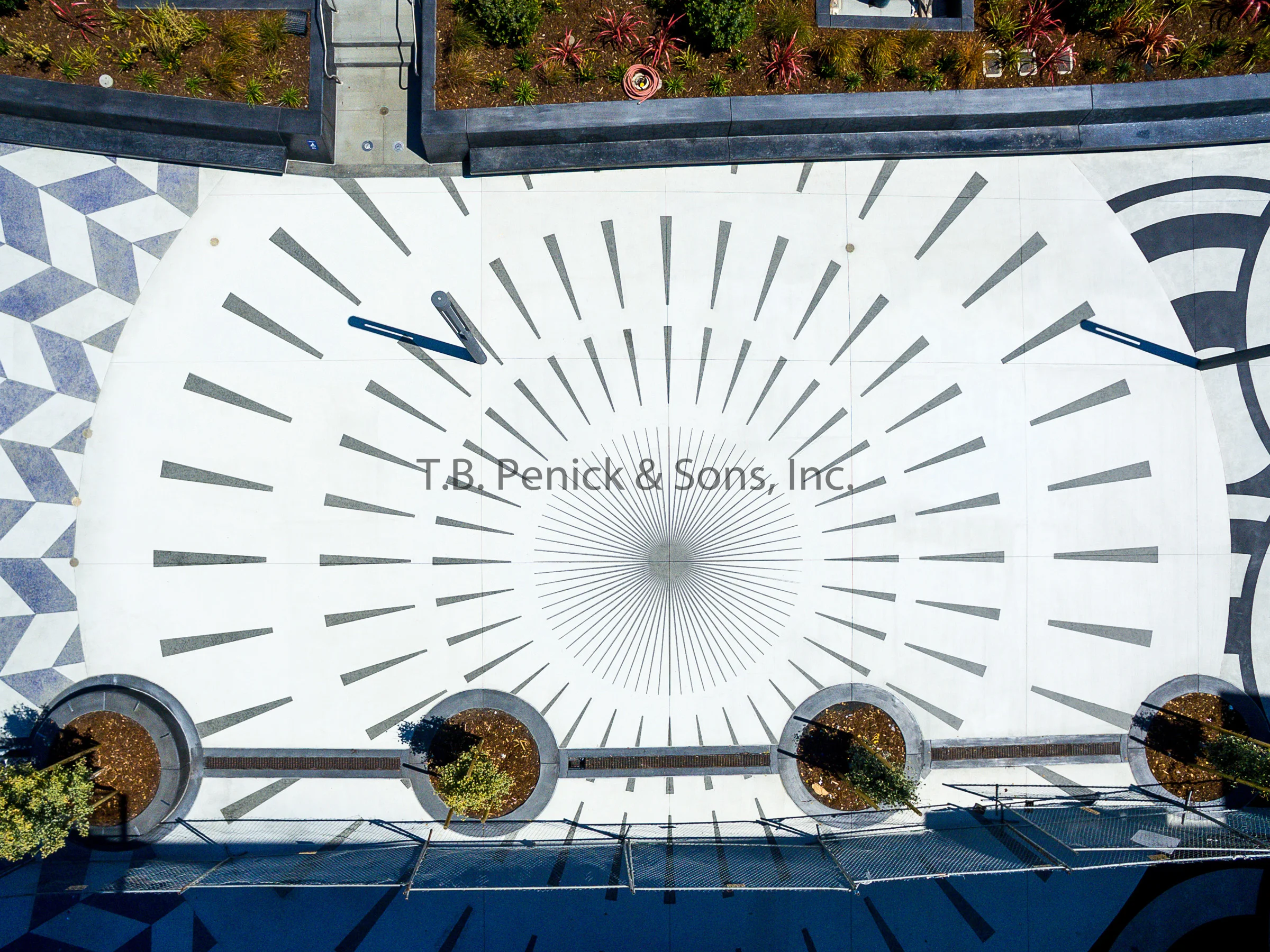 Unity Plaza - Lithocrete, Quarry Stone finish, & Concrete Coloration ...