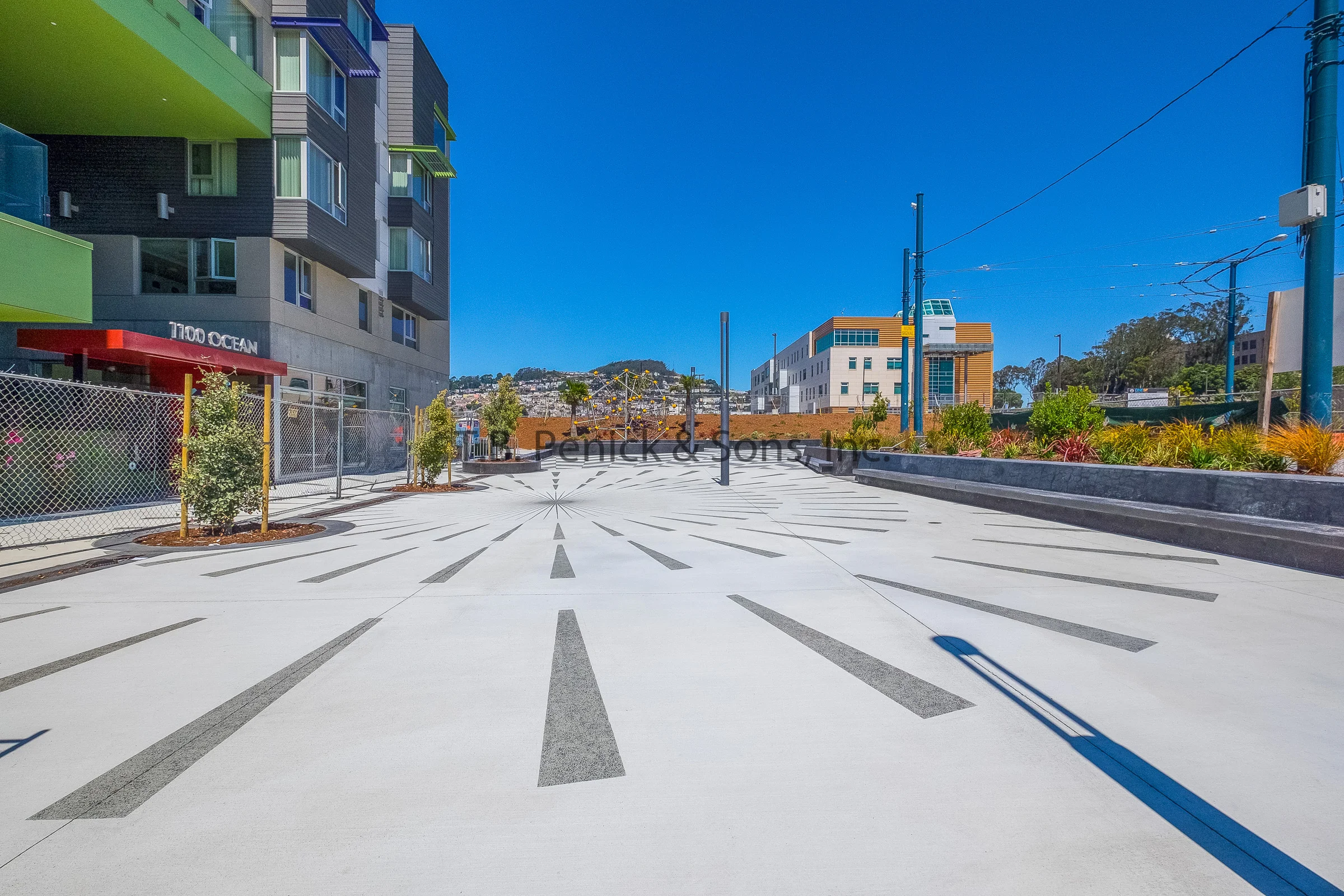 Unity Plaza - Lithocrete, Quarry Stone finish, & Concrete Coloration ...