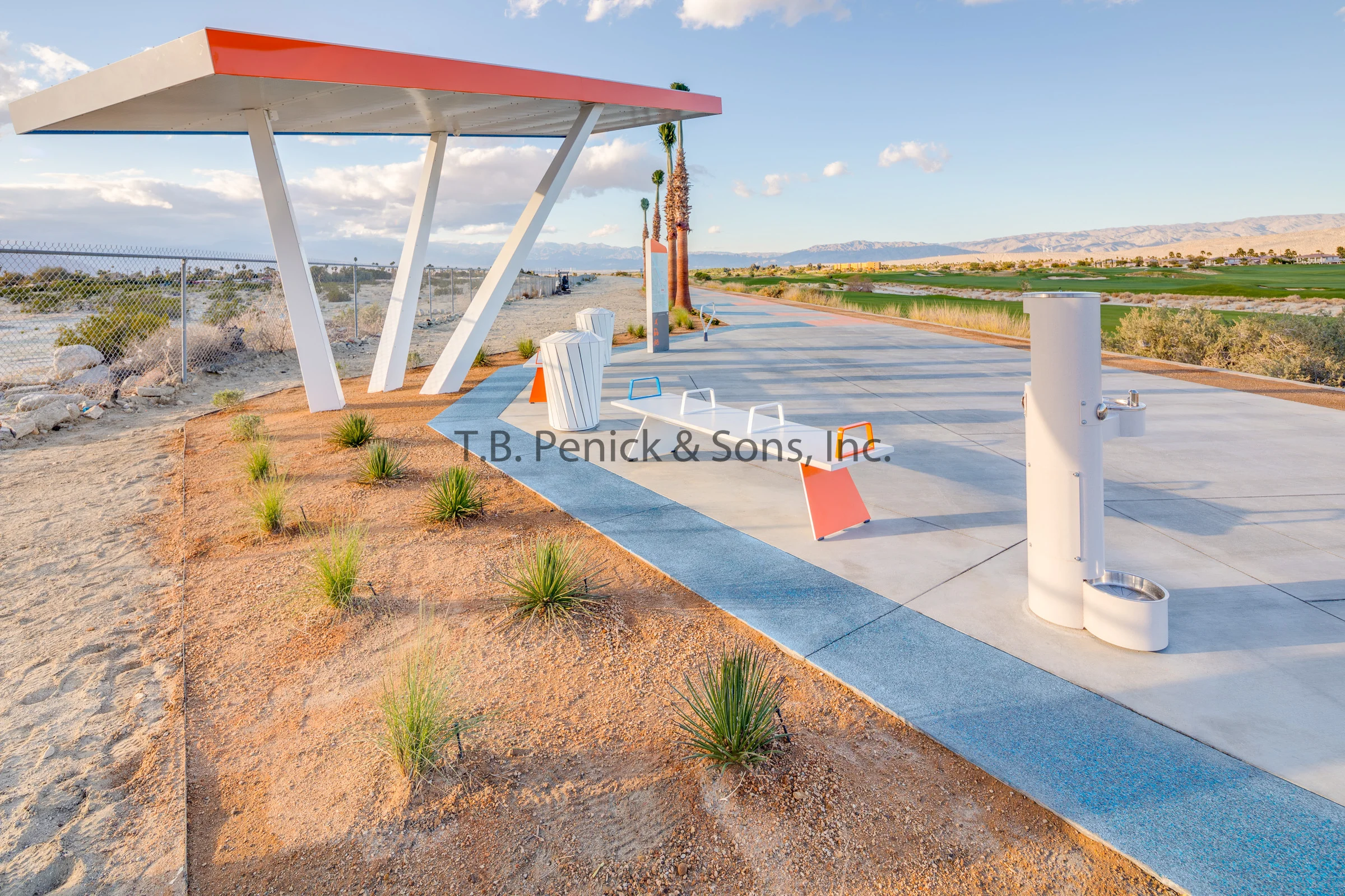 Whitewater River Bike Path (CV Link) - Lithocrete — T.B. Penick & Sons