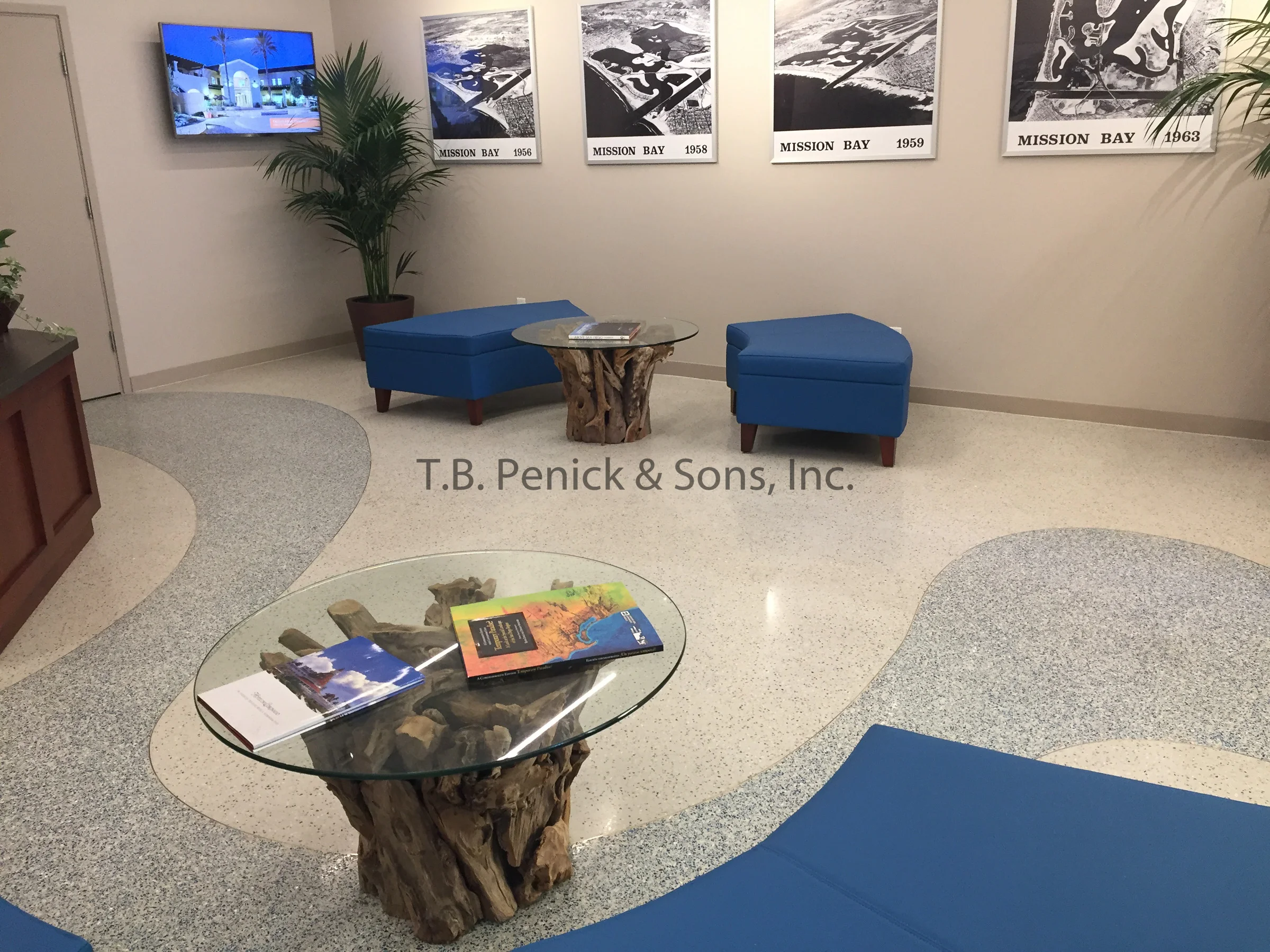 Rick Engineering Lobby — T.B. Penick & Sons