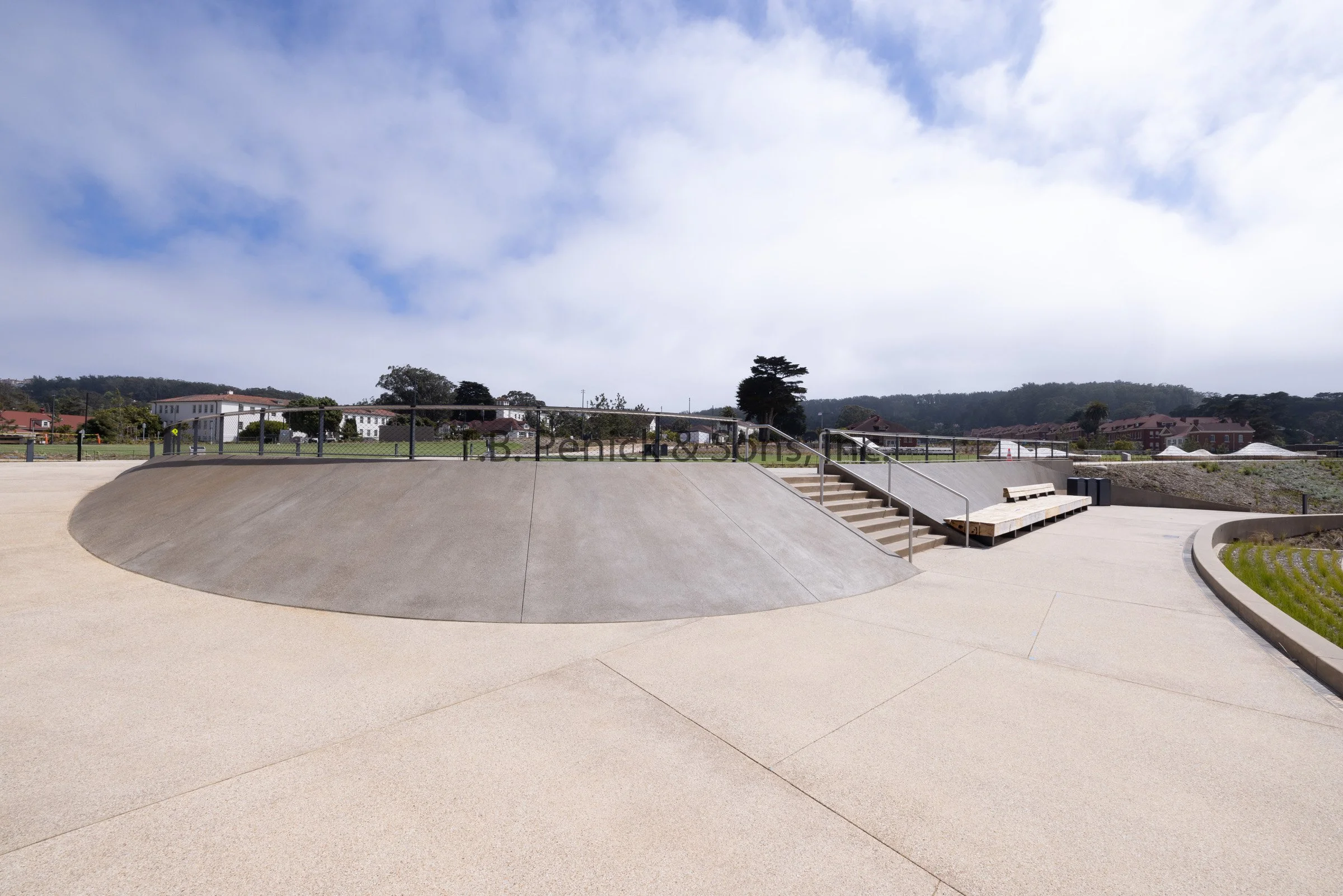 Presidio Tunnel Tops - Lithocrete — T.B. Penick & Sons