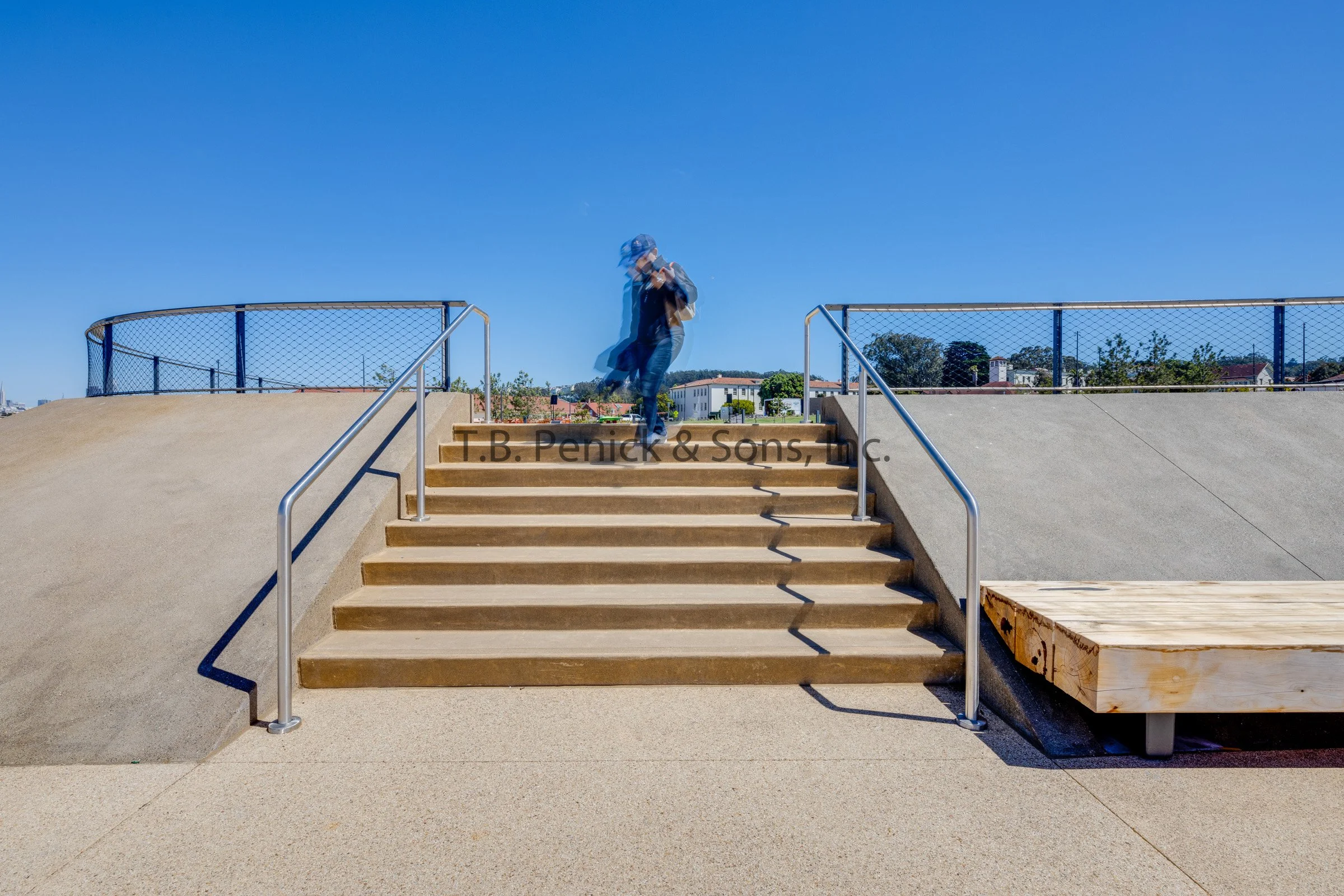 Presidio Tunnel Tops - Lithocrete — T.B. Penick & Sons