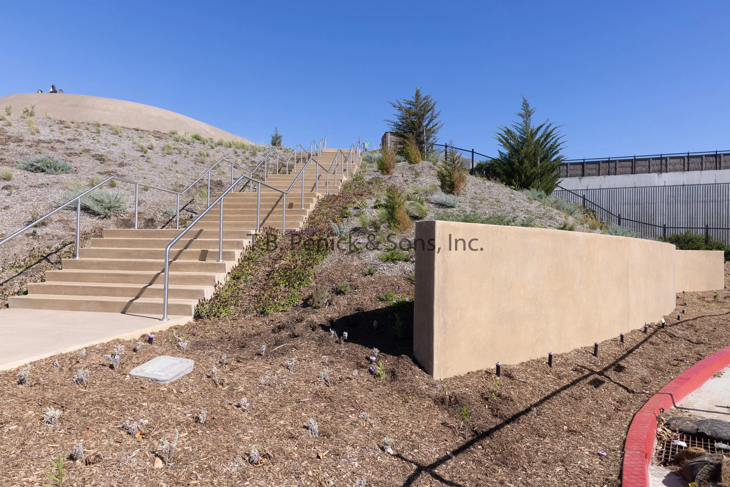 Presidio Tunnel Tops - Lithocrete — T.B. Penick & Sons