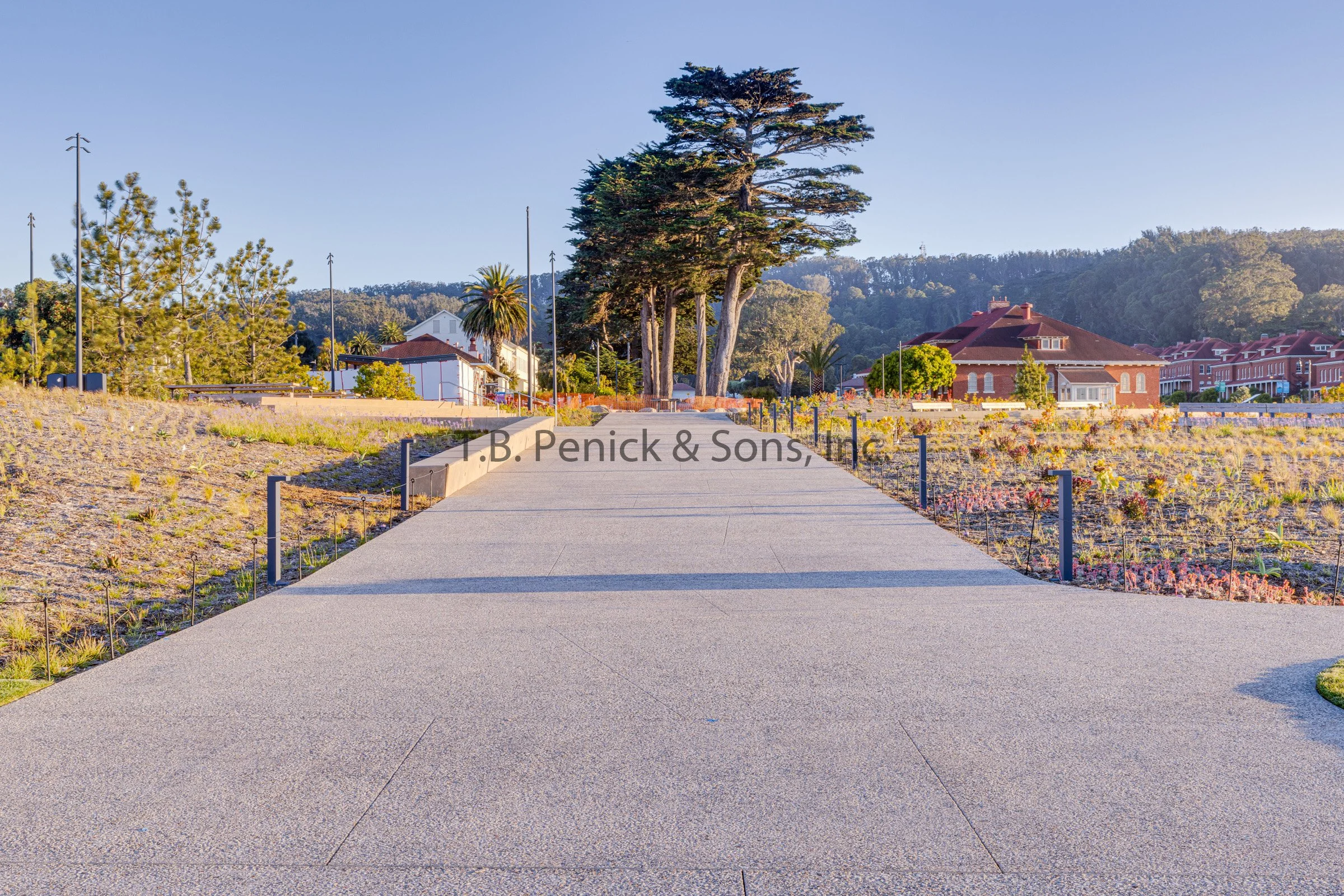Presidio Tunnel Tops - Lithocrete — T.B. Penick & Sons