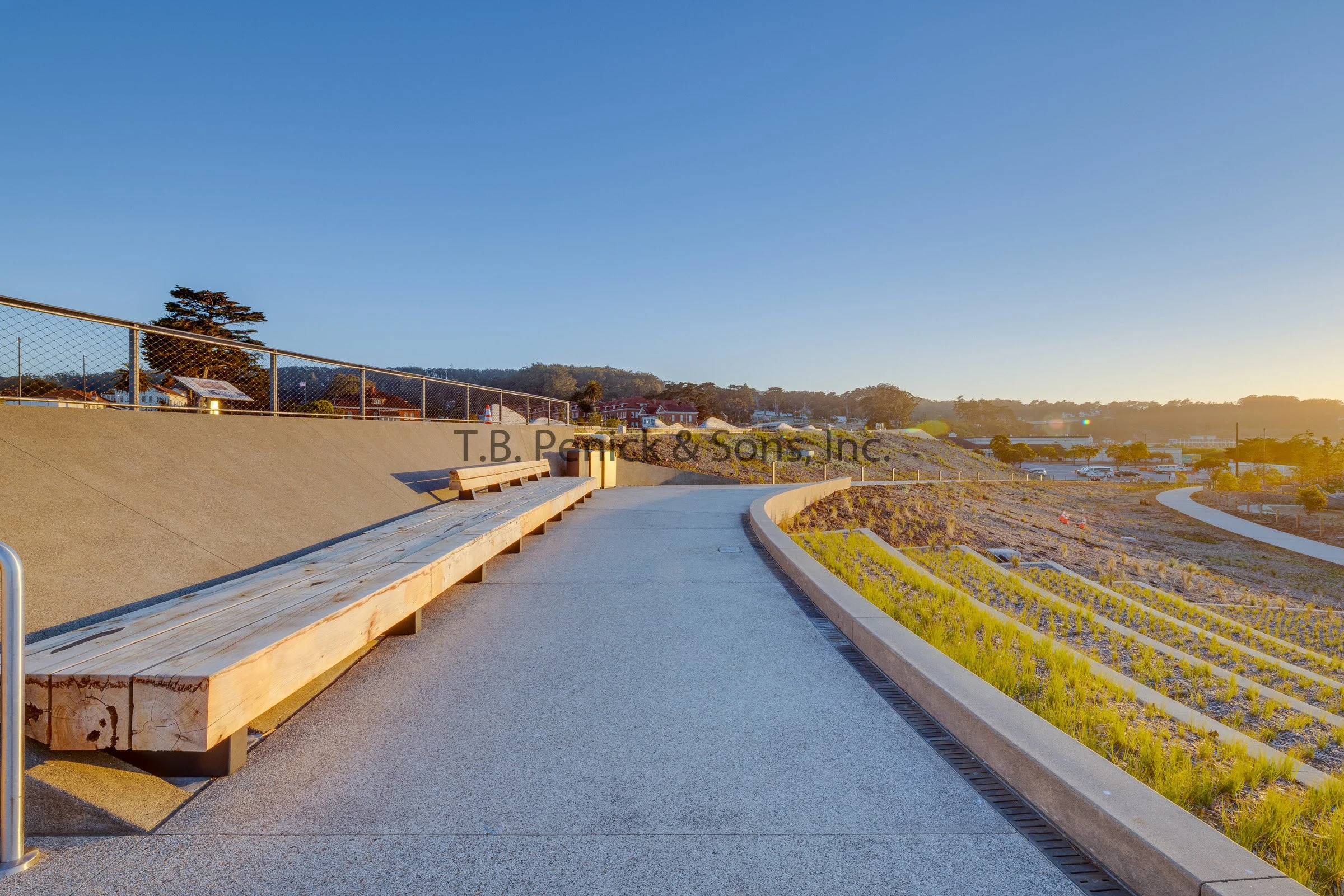 Presidio Tunnel Tops - Lithocrete — T.B. Penick & Sons
