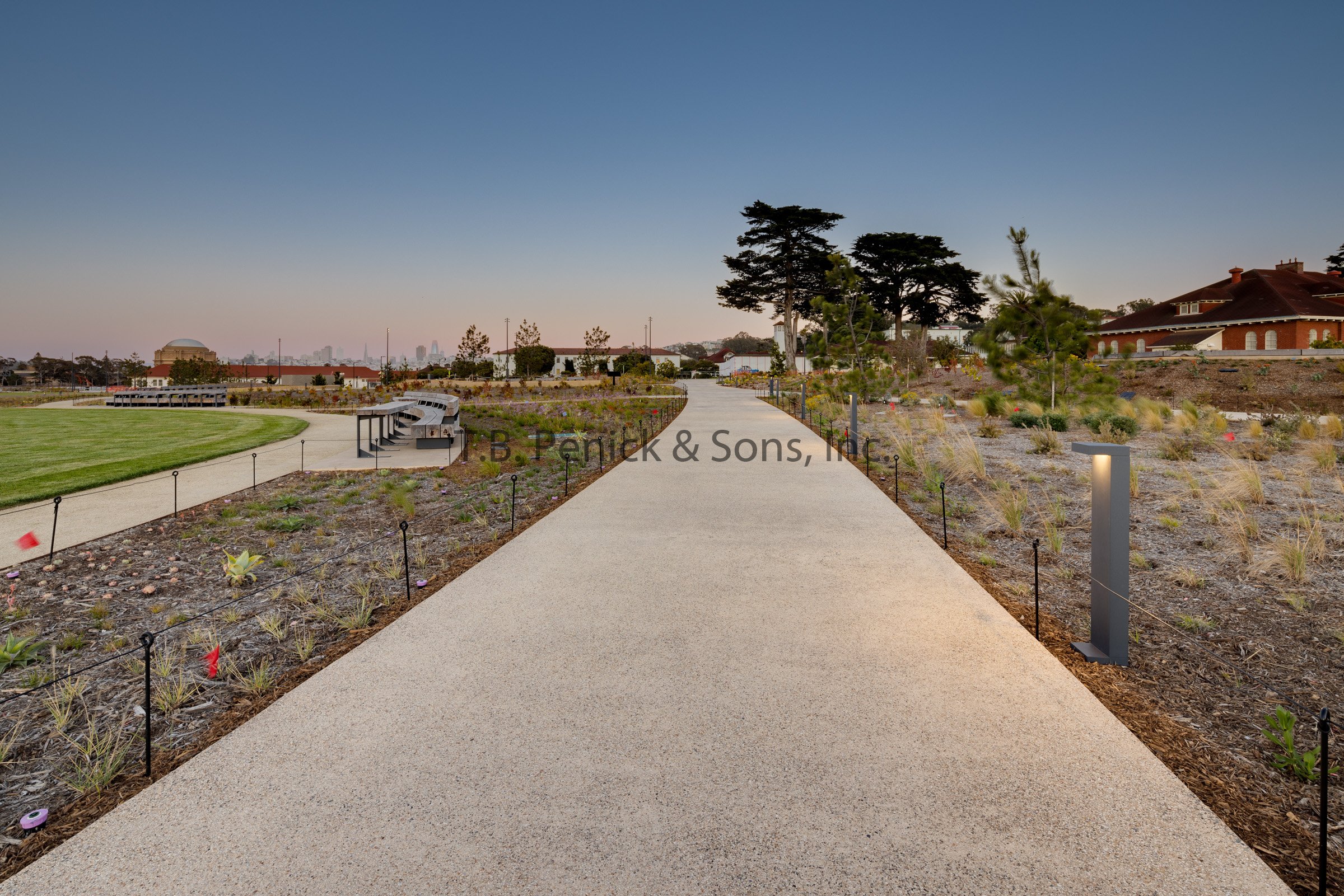 Presidio Tunnel Tops - Lithocrete — T.B. Penick & Sons