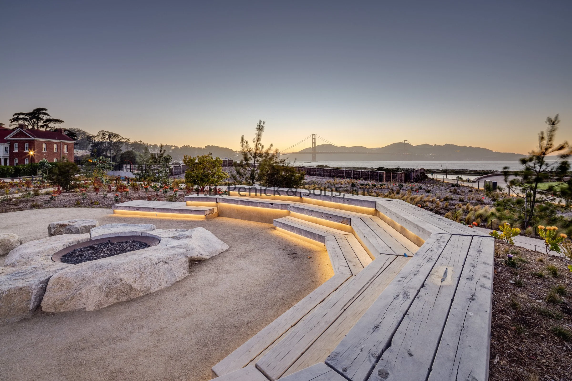 Presidio Tunnel Tops - Lithocrete — T.B. Penick & Sons