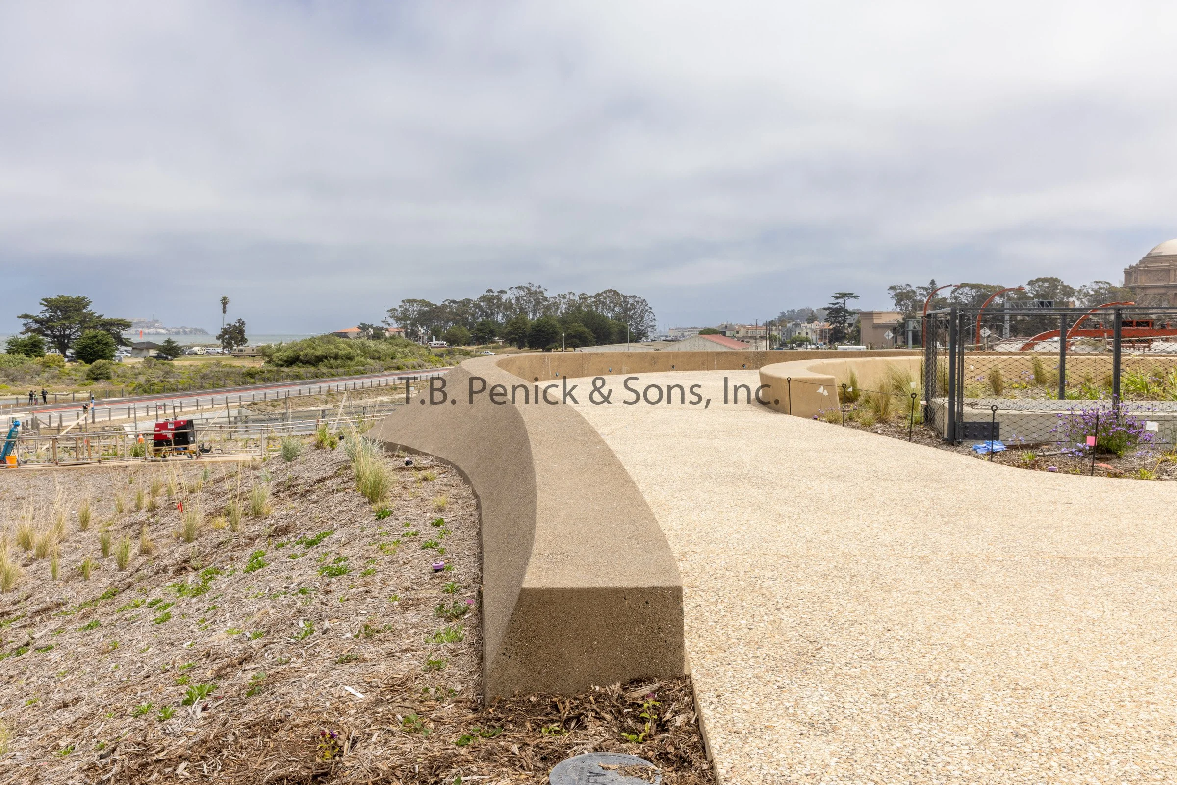 Presidio Tunnel Tops - Lithocrete — T.B. Penick & Sons