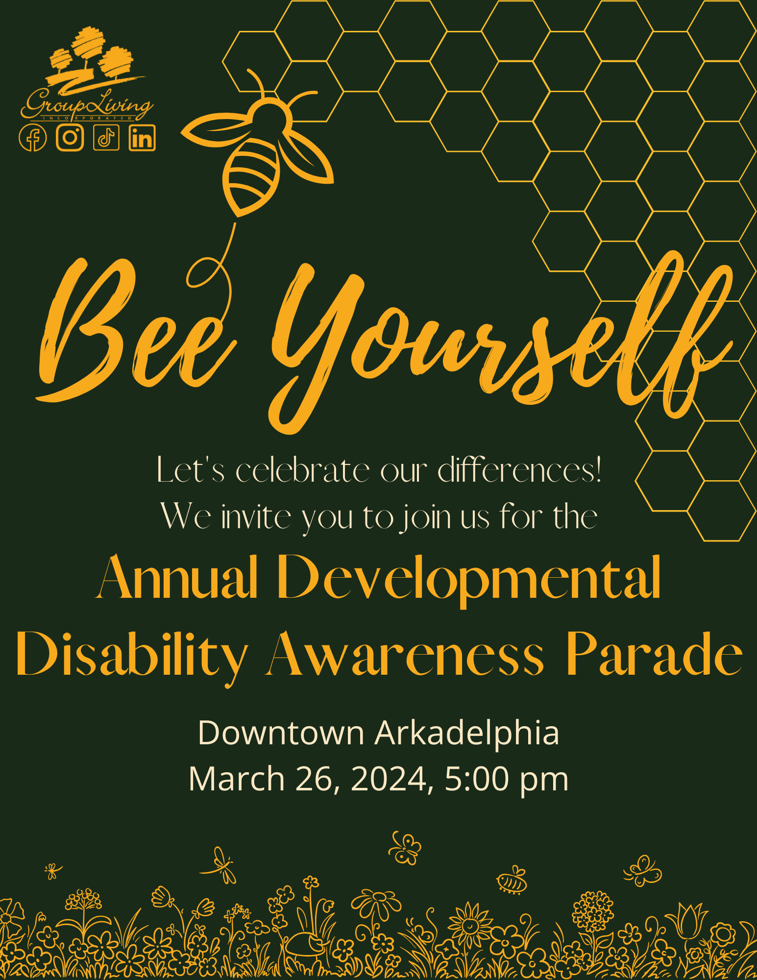 Developmental Disability Awareness Parade — Group Living, Inc.