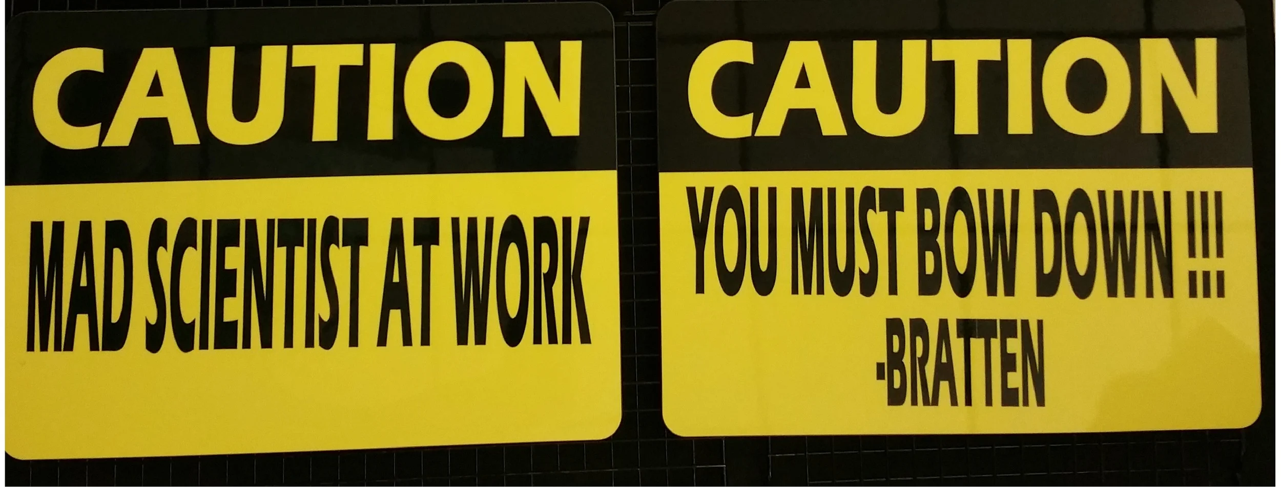 Caution Signs — Lightning Events