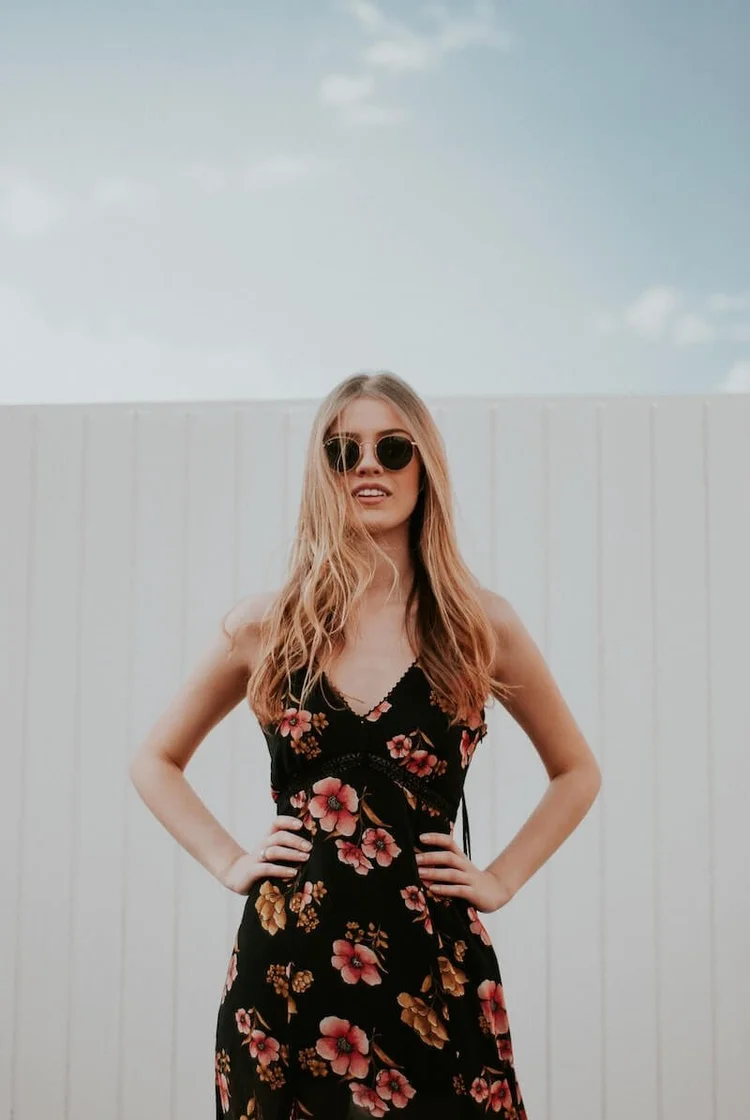 Floral Dress Outfit Tumblr