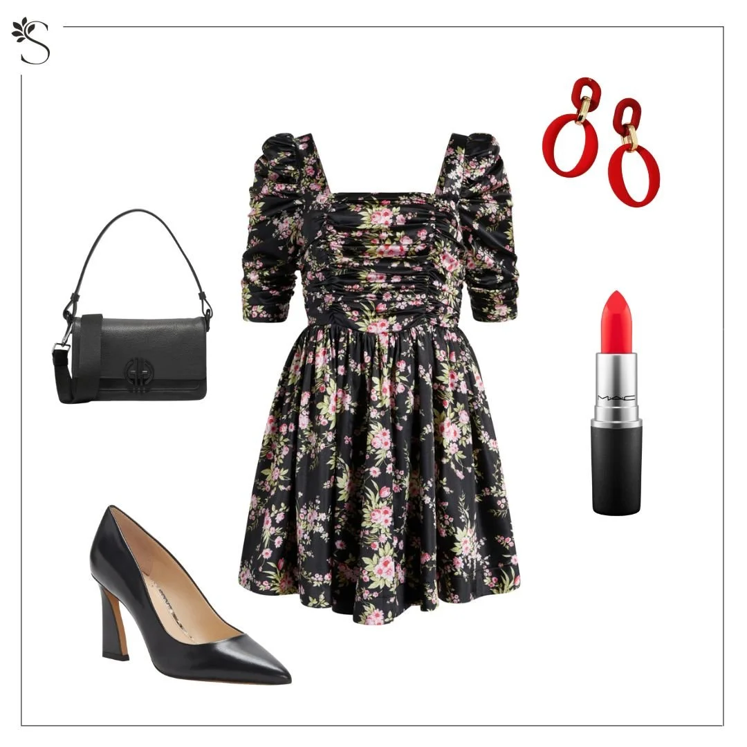 Floral Shorts Outfit Polyvore