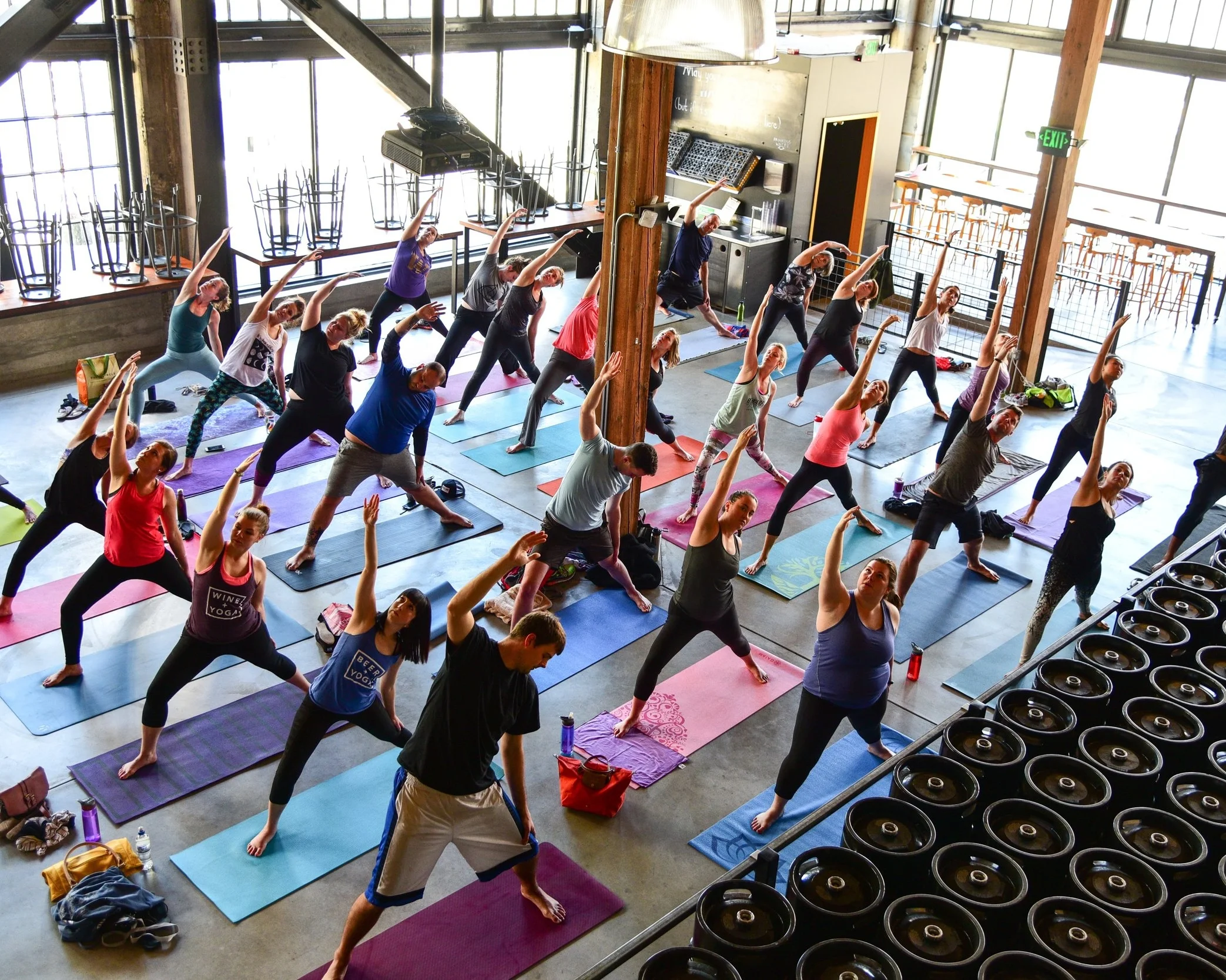 Just Add Yoga| Yoga and Beer Social Pairing Events | Seattle Yoga Studio