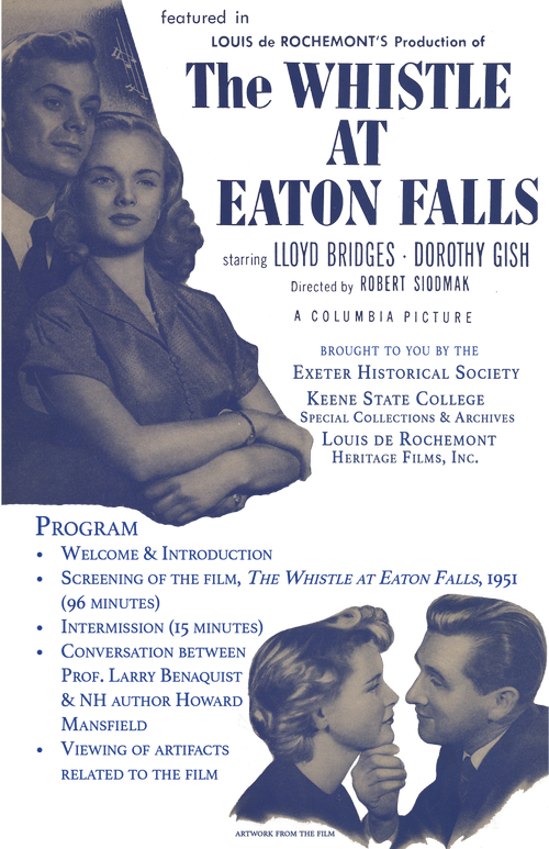 Movie Program — Exeter Historical Society