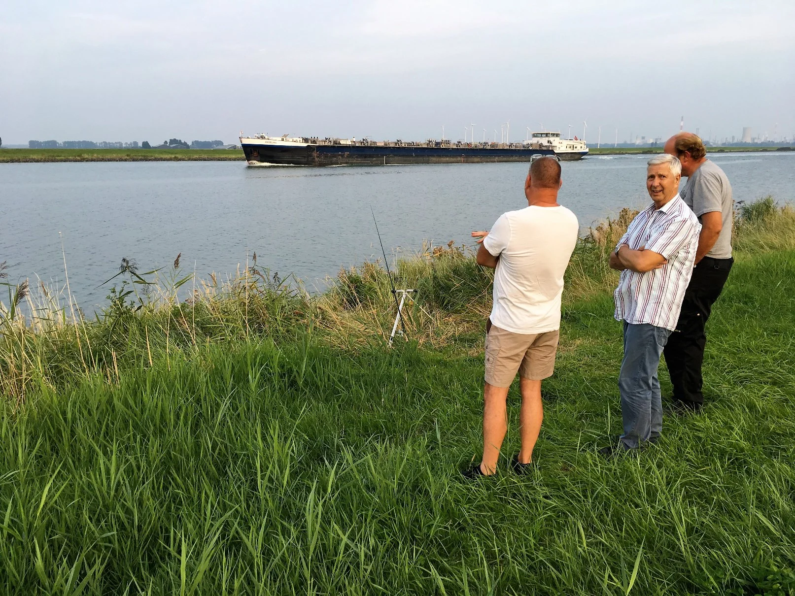 Avondviswedstijd 26 augustus 2018 aan het Schelde-Rijnkanaal — De Zandkreek