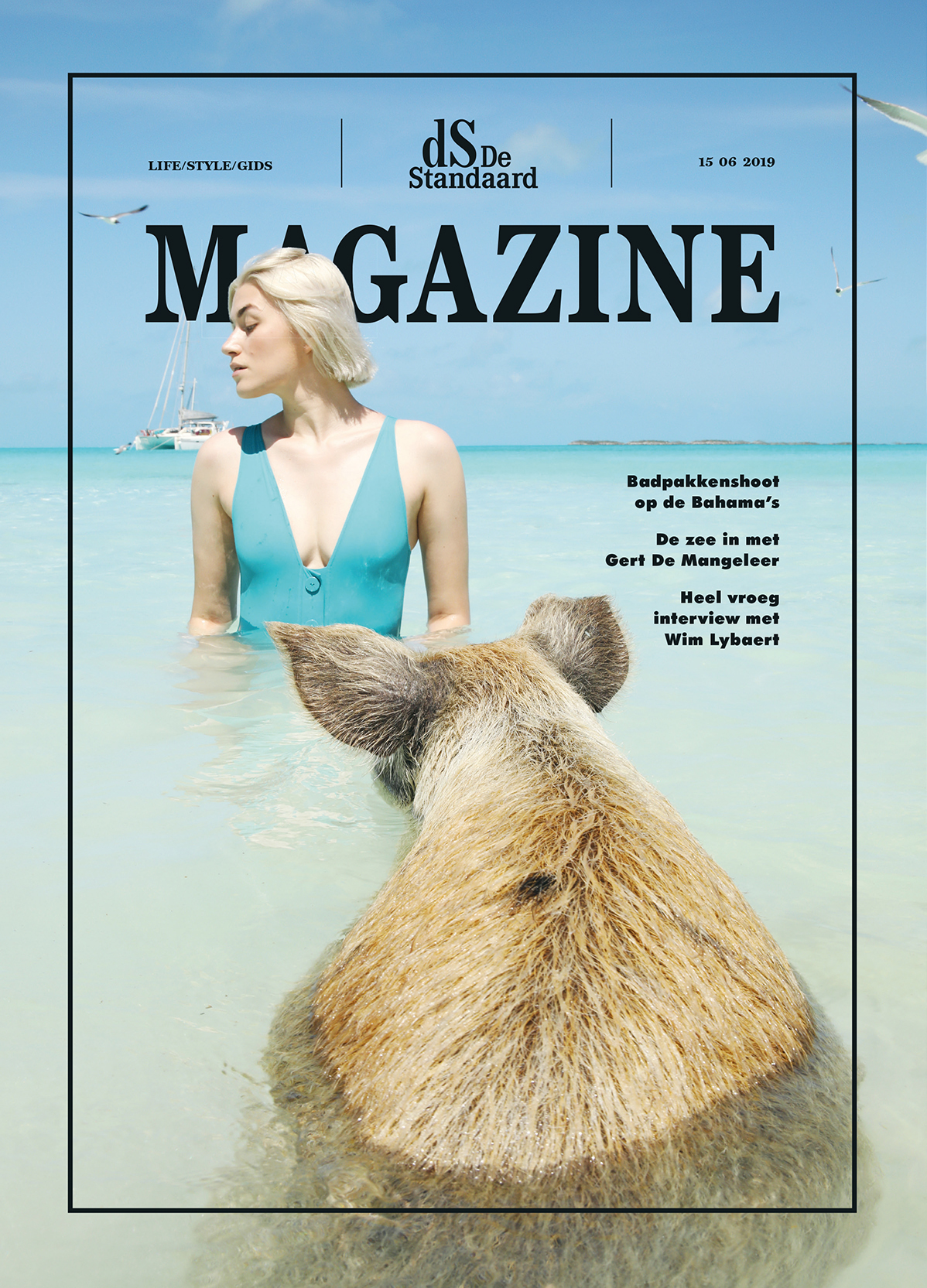 DS Magazine - Swim in the Bahamas — Annelie Vandendael