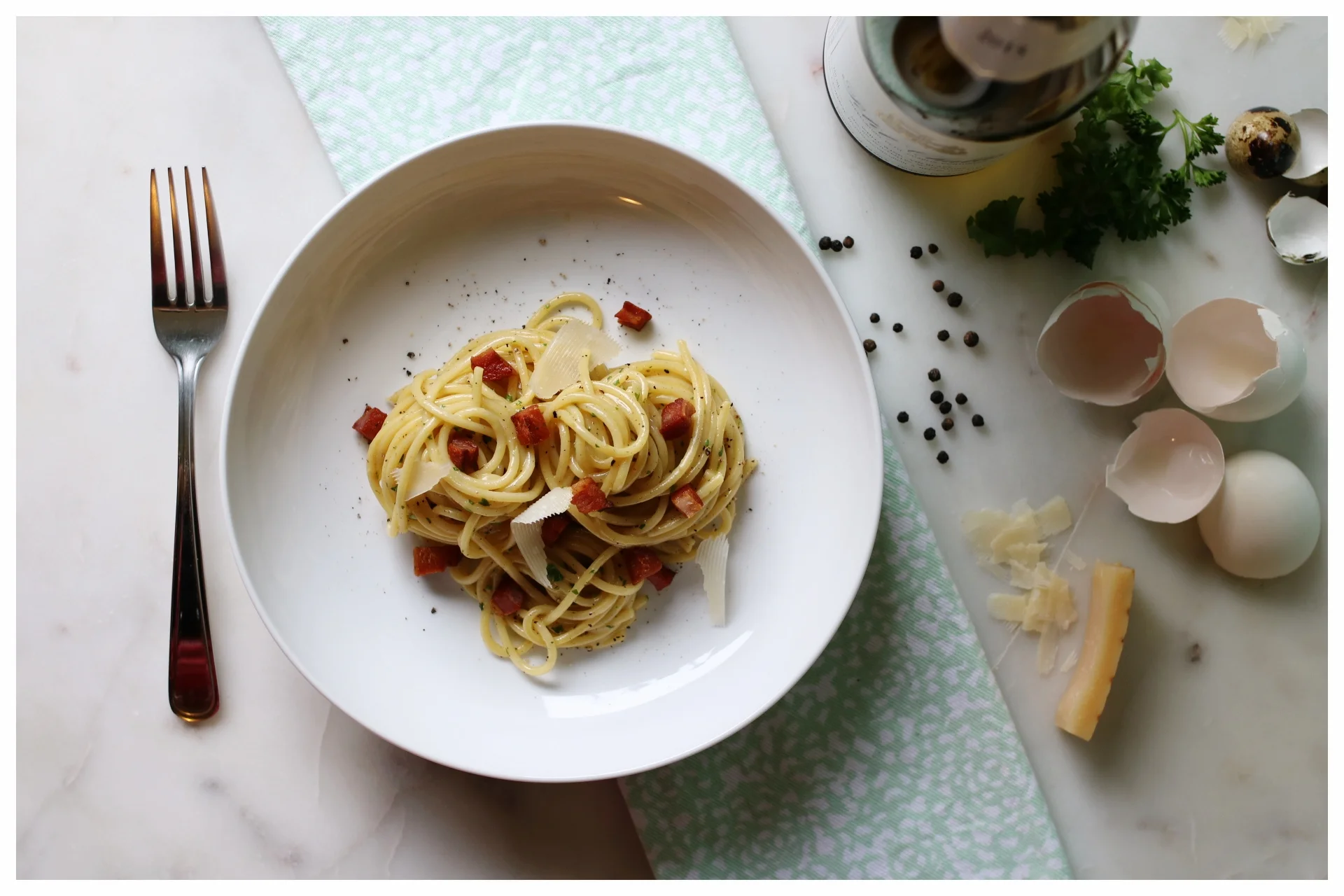 Honeymooning in Rome with Spaghetti Carbonara — A Small Stove