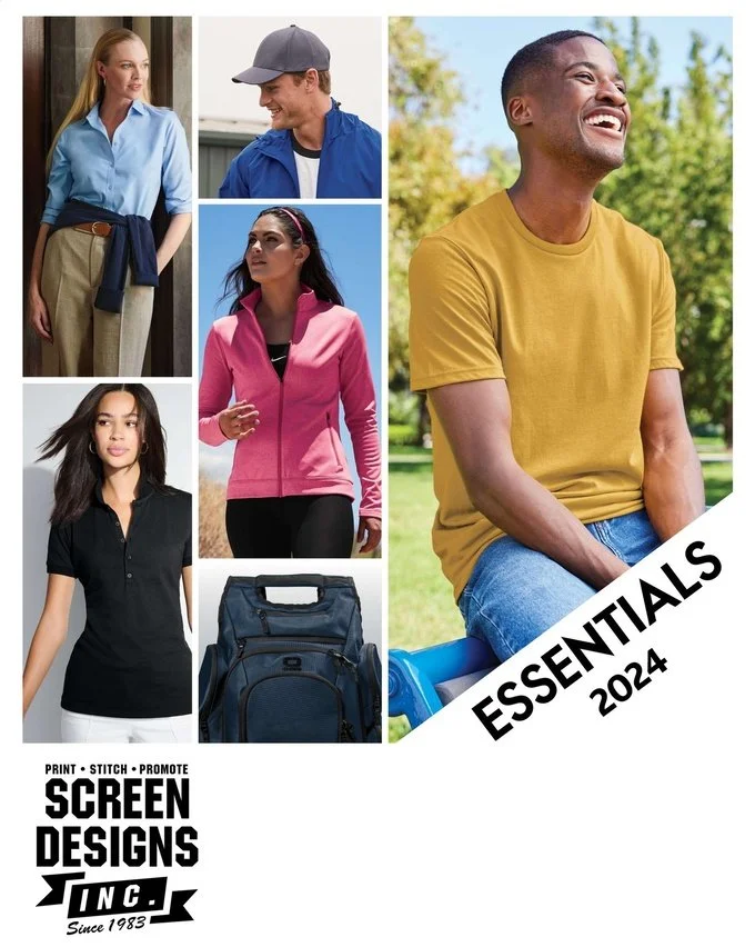 Apparel Catalogs — Screen Designs inc.