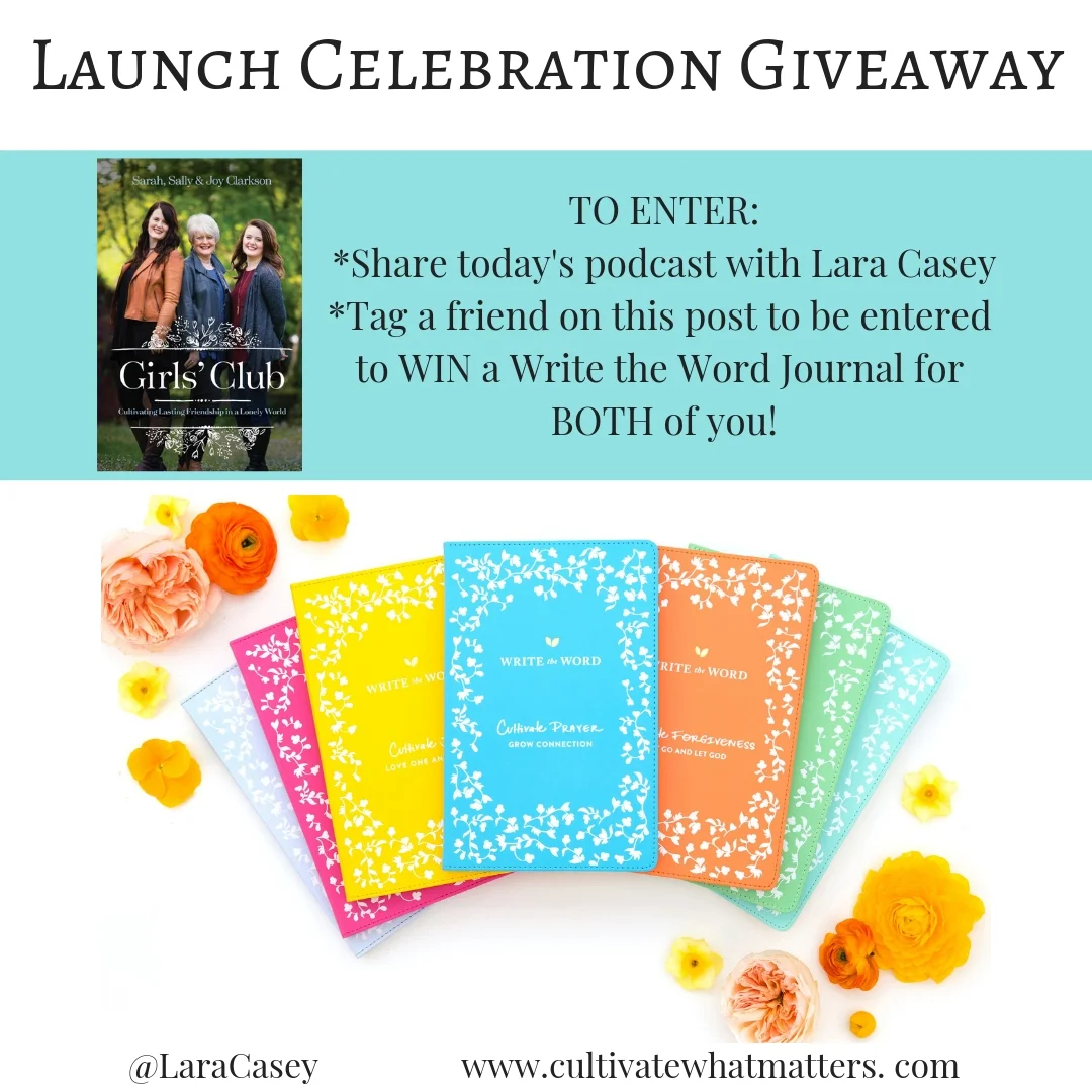 Lara Casey Podcast: Girls' Club Book Series! — SallyClarkson.com