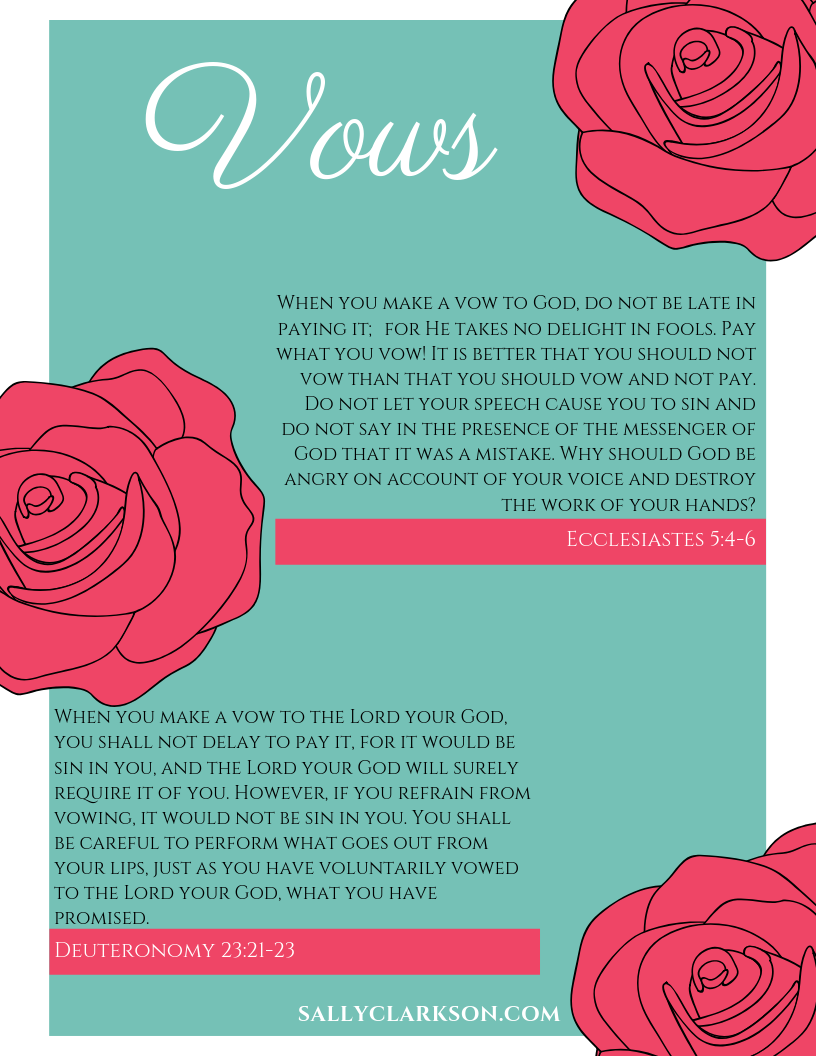 Real Marriage 1: The Ease of Making Vows Vs. The Difficulty of Keeping ...