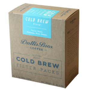 Cold Brew Filter Packs — Dallis Bros. Coffee