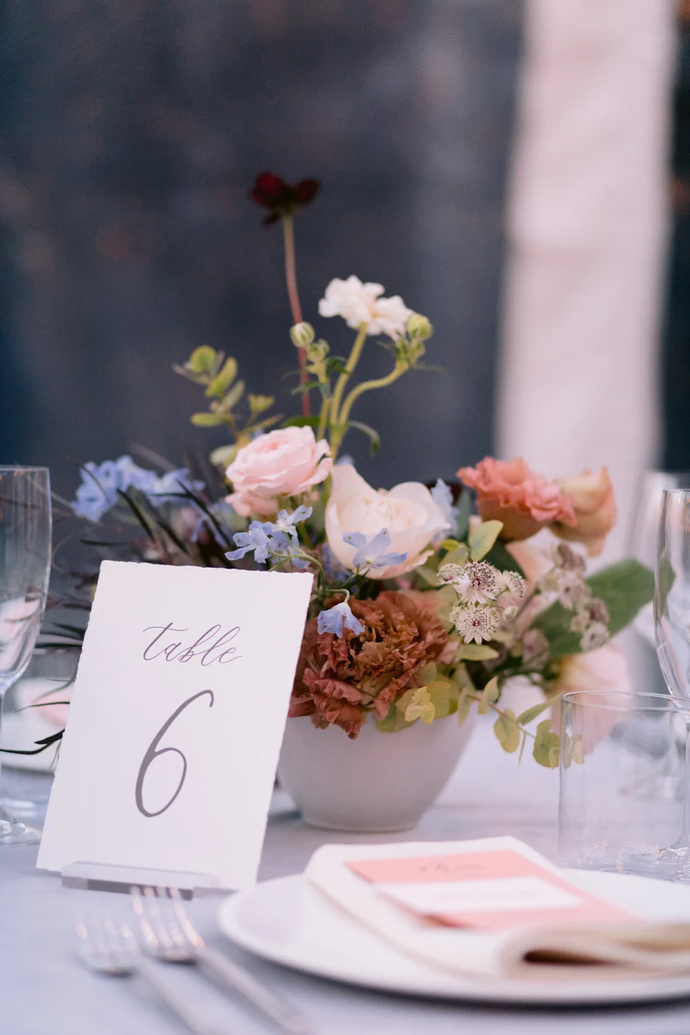 Calligraphy Table Numbers (Card Stock) | Ettie Kim Studio