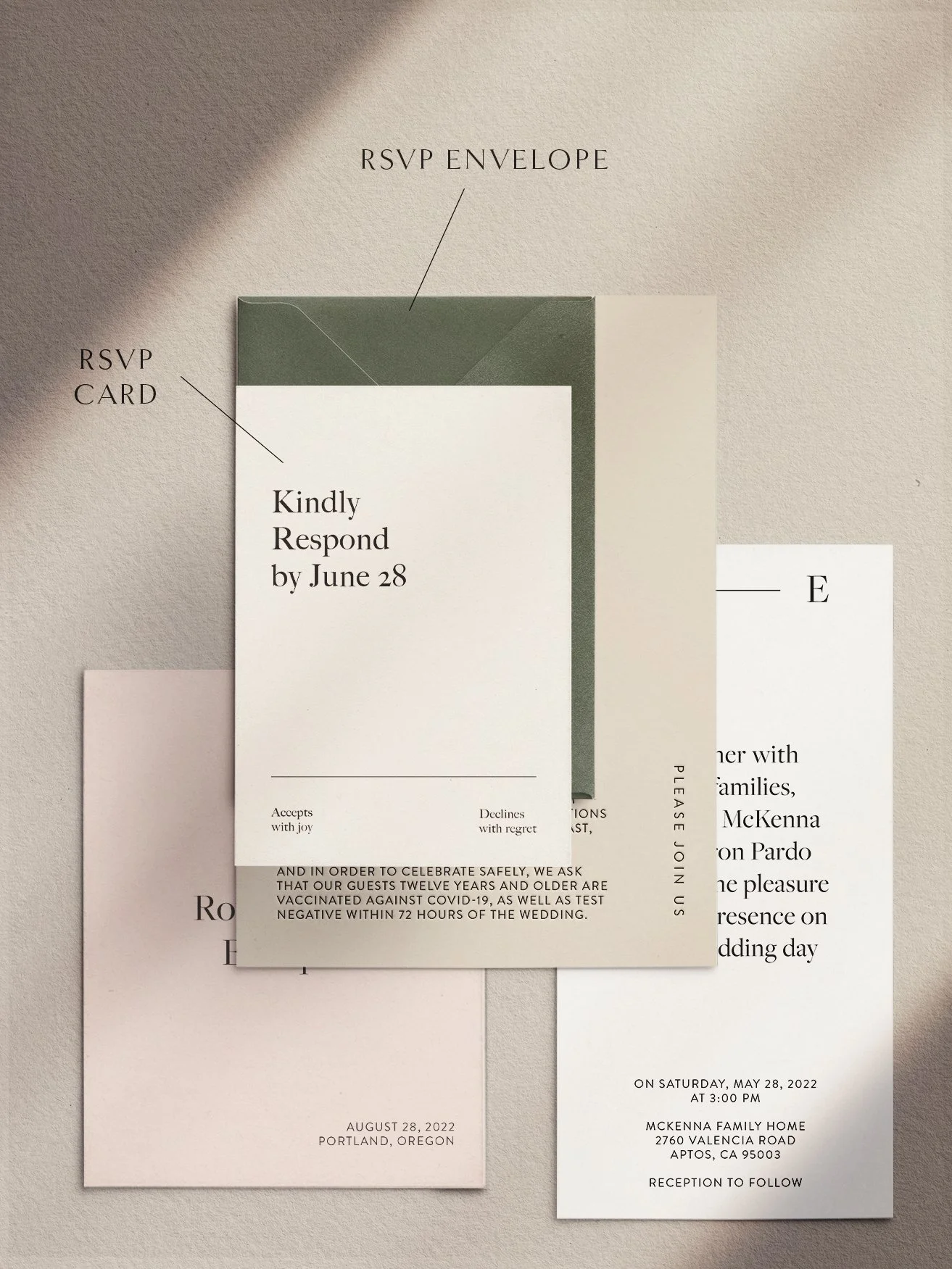Elizabeth Invitation Card | Ettie Kim Studio