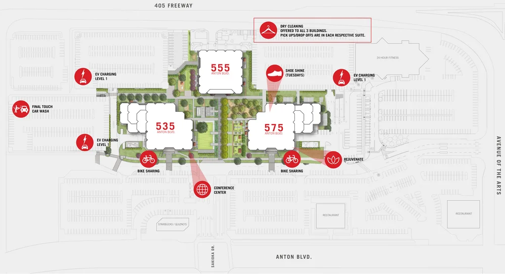 Onsite Features — The MET