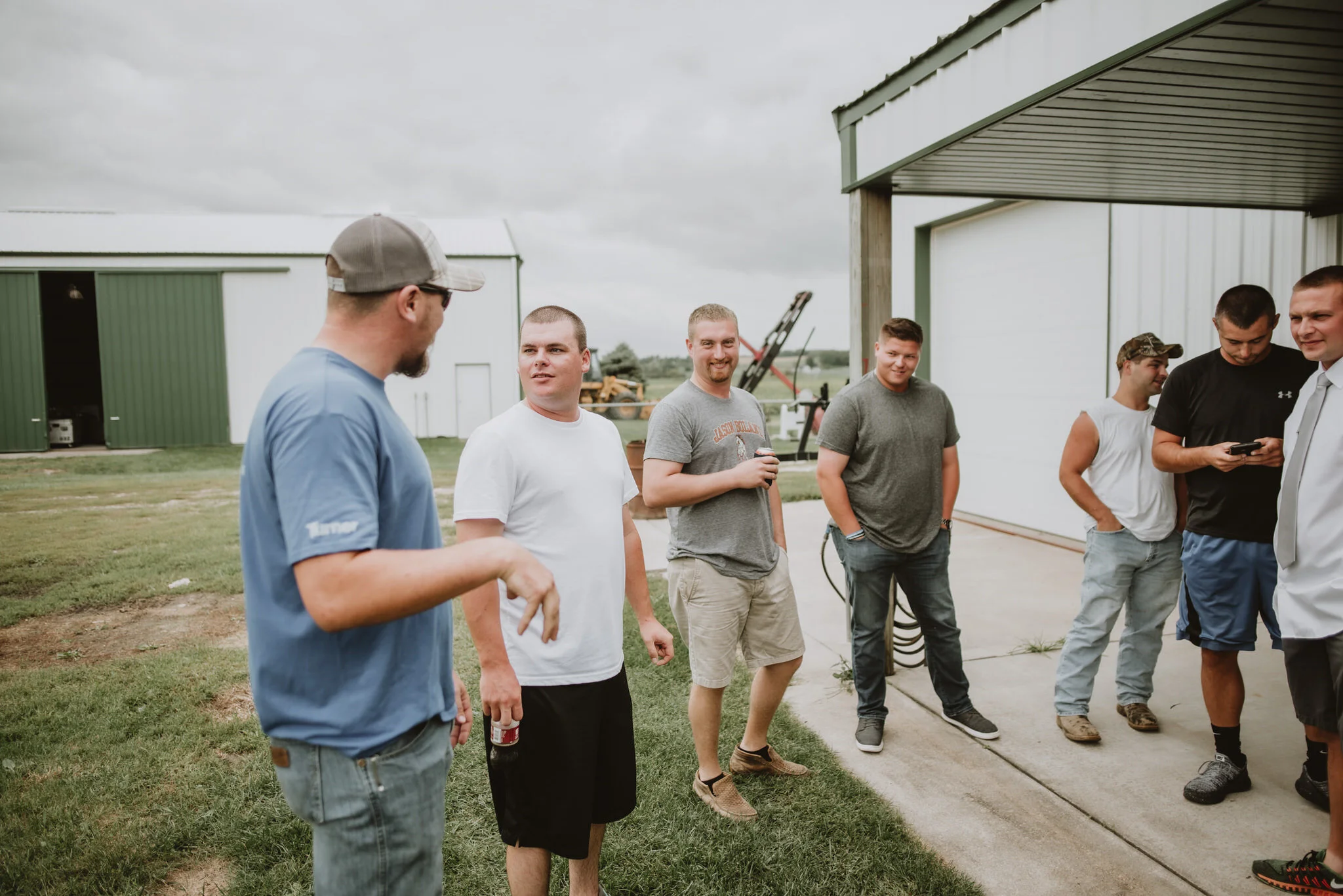Backyard Wedding | Leshara, Nebraska — Kaylie Sirek | Wyoming Wedding ...